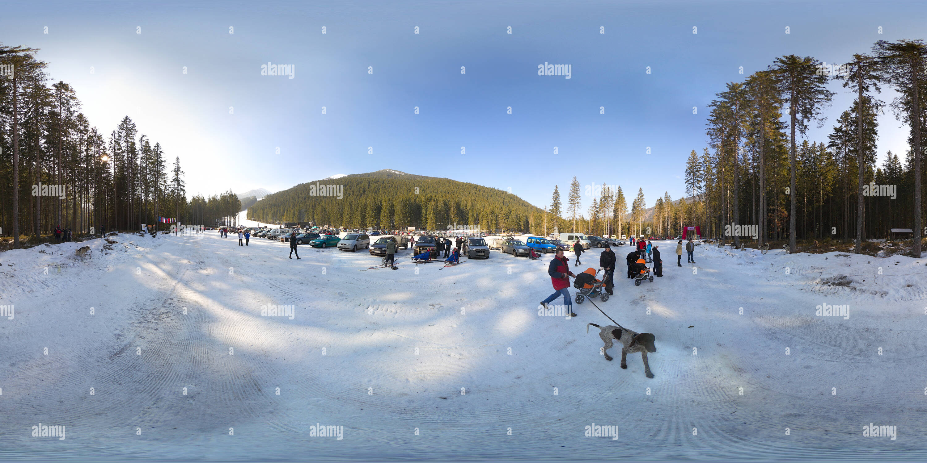 360° view of Západné Tatry, Roháče / The West Tatras, Rohace - Alamy