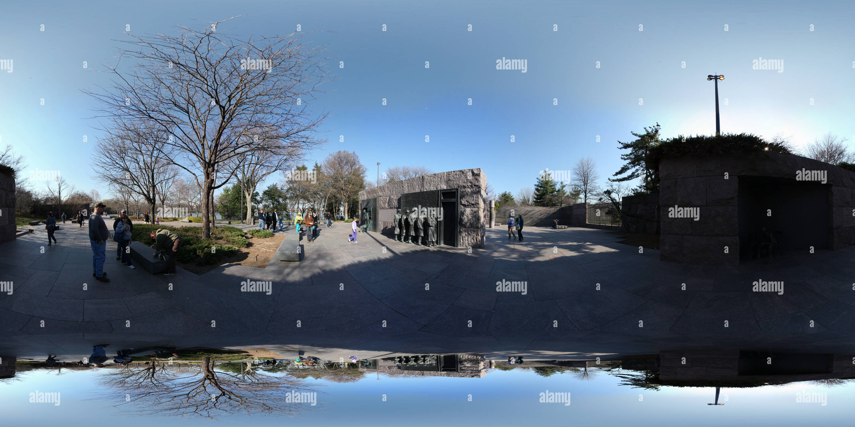 360° view of FDR Bread Line - Alamy
