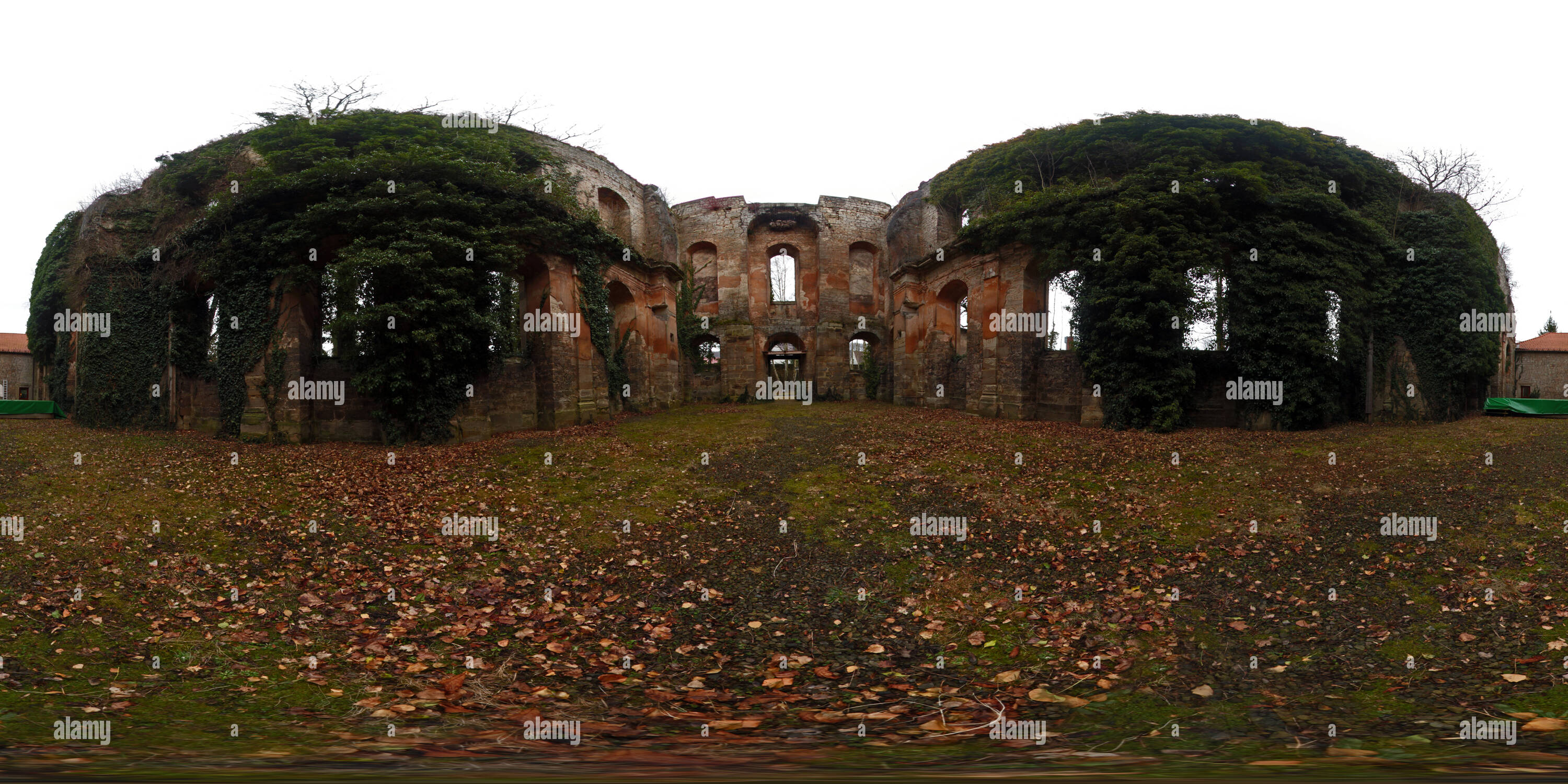 360° view of Gerode | Eichsfeld - Klosterruine - Alamy
