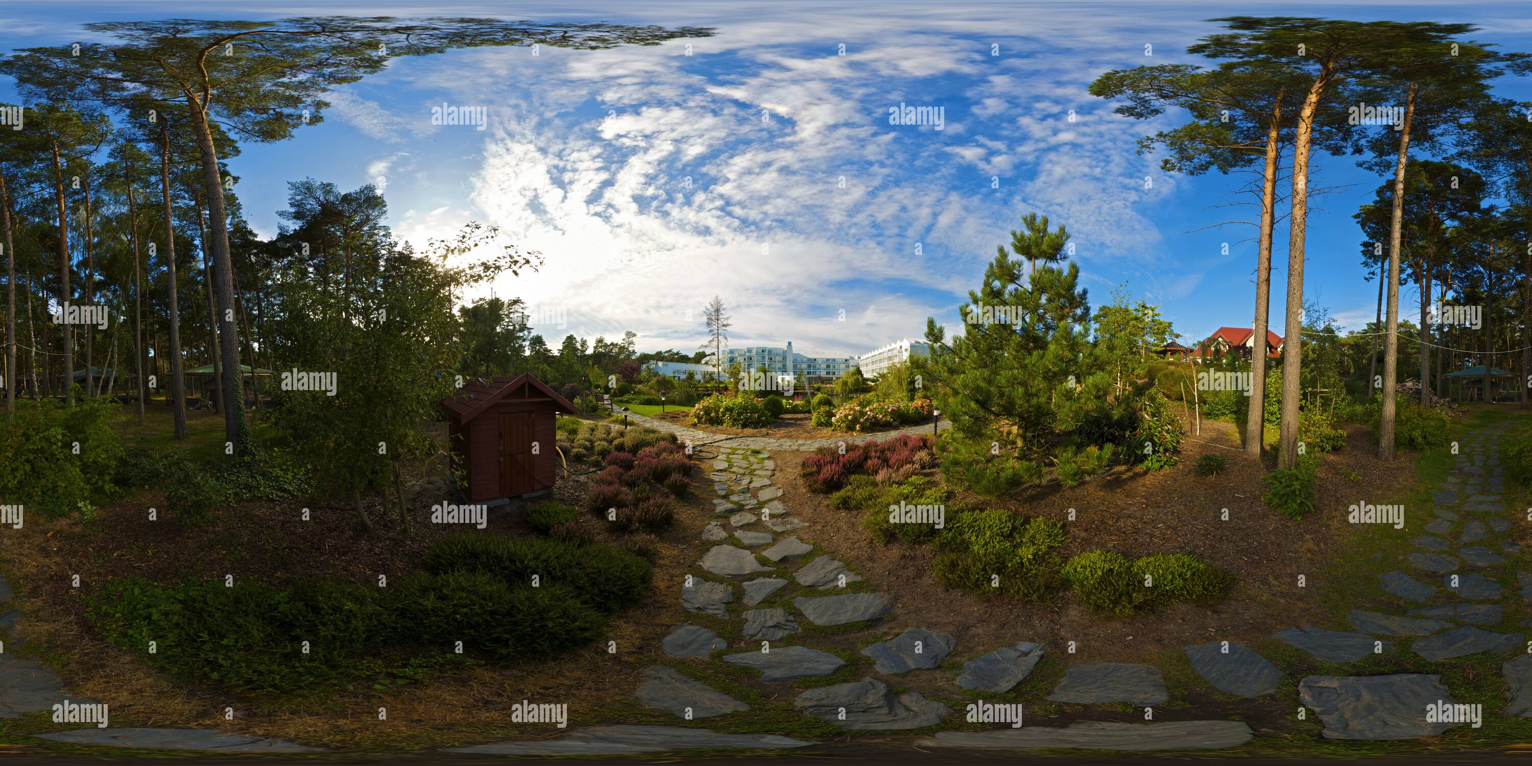360° view of Sandra: The Garden - Alamy