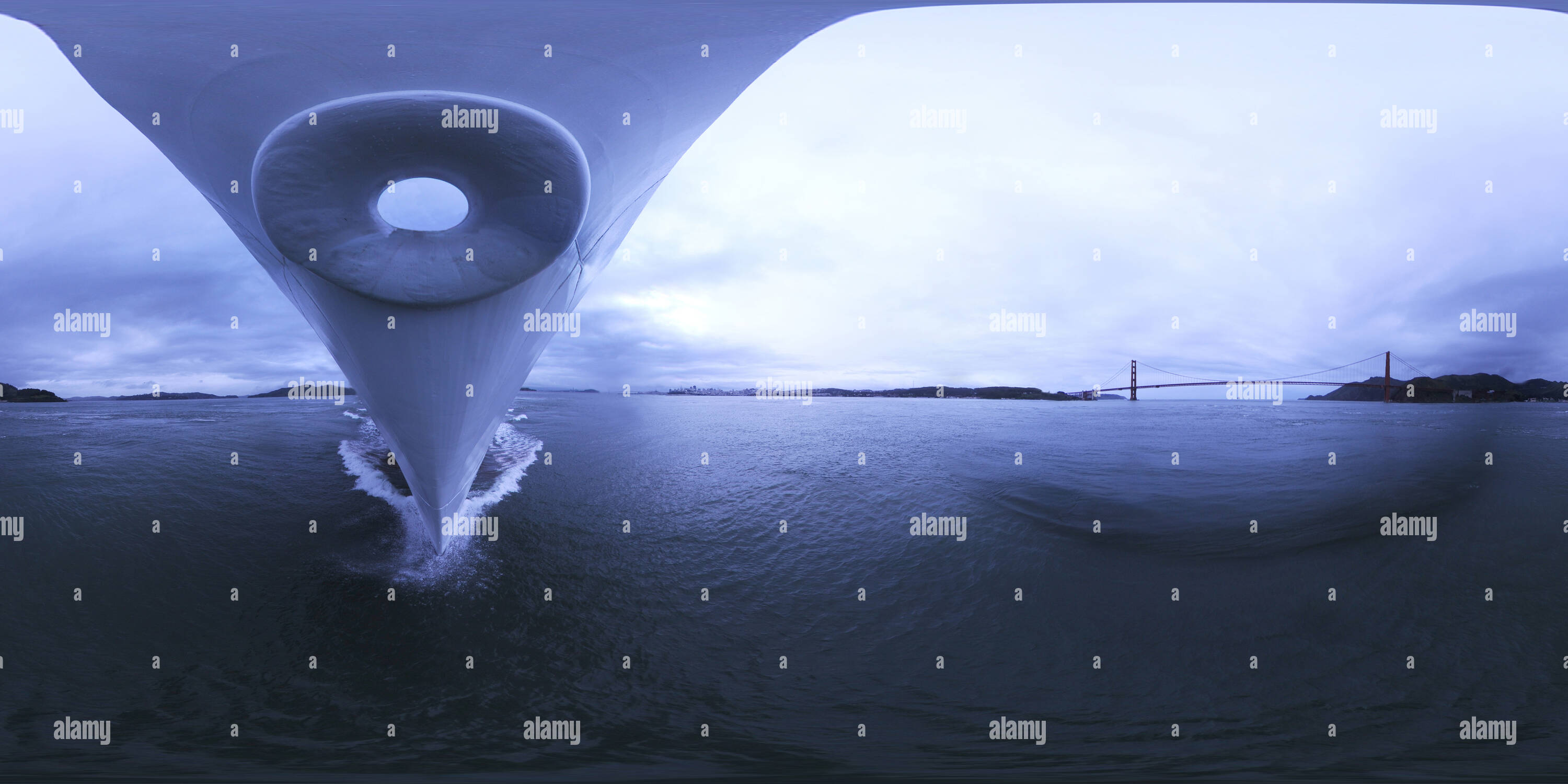360° view of San Francisco Bay - Alamy