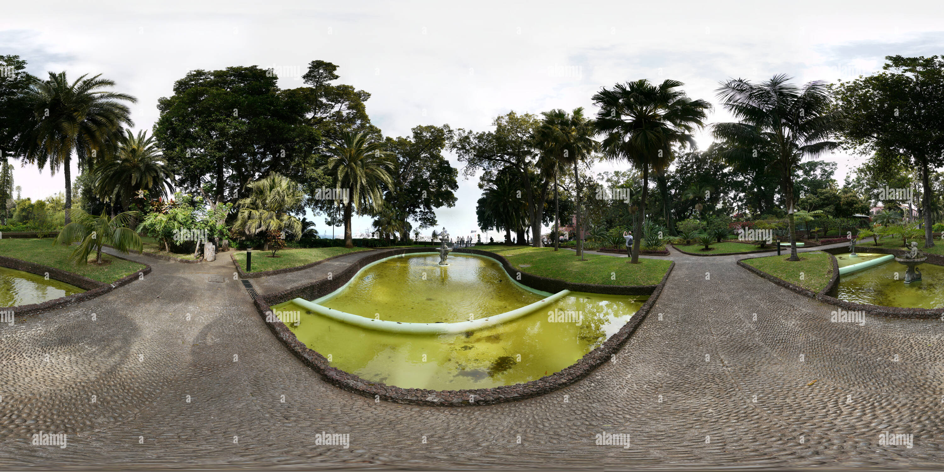 360° view of Madeira Island - Quinta Vigia 2 - Alamy