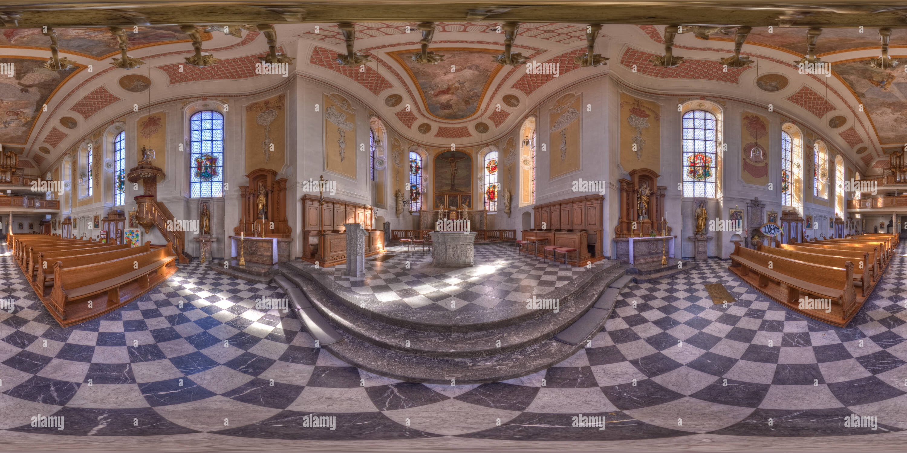 360° view of Bad Camberg St Peter Und Paul - Alamy