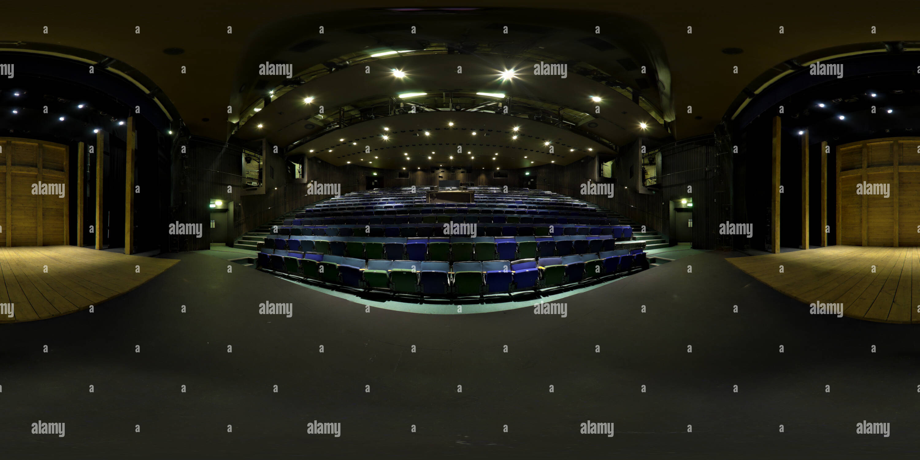 360° view of Sherman Cymru Theatre Auditorium - Alamy