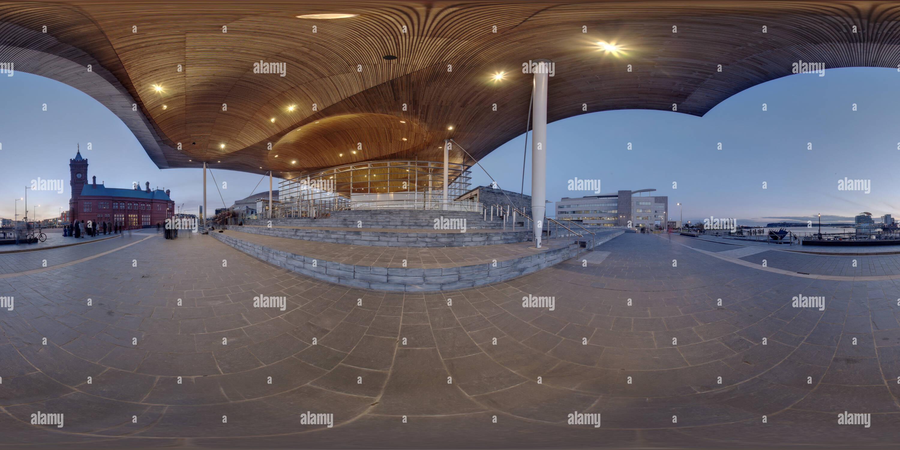 The interior of the senedd hi-res stock photography and images - Alamy