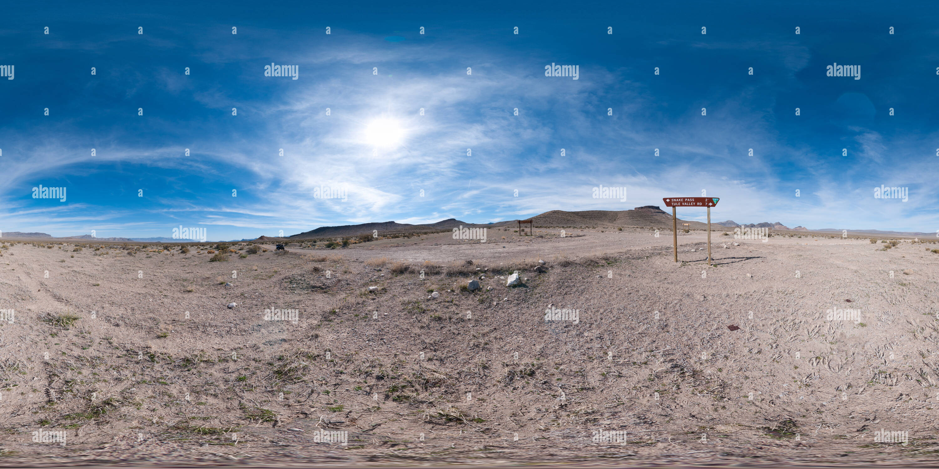 360° view of Snake Pass Road - Alamy