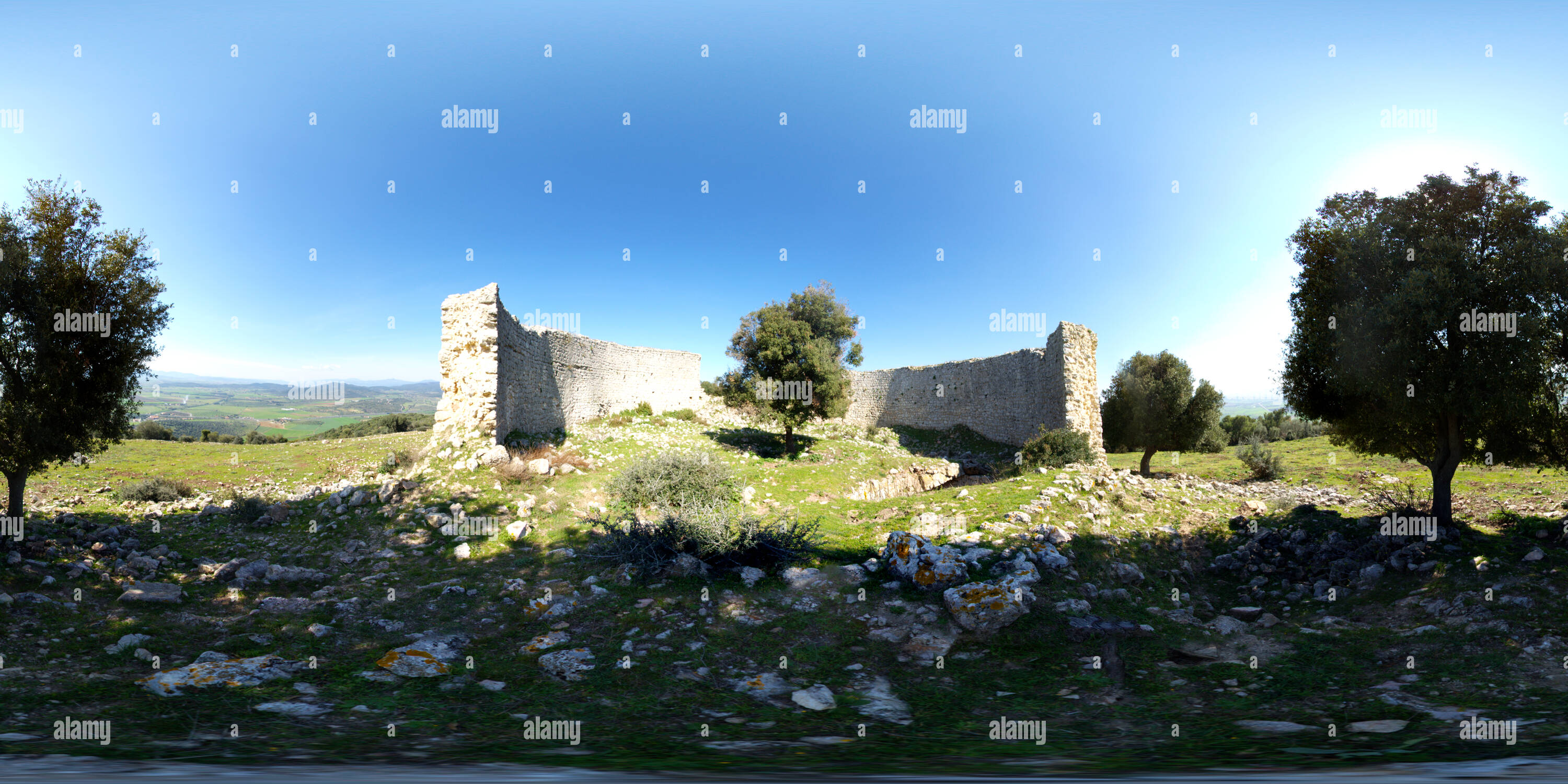 360° view of Tino di Moscona - Roselle Terme - Grosseto - Alamy