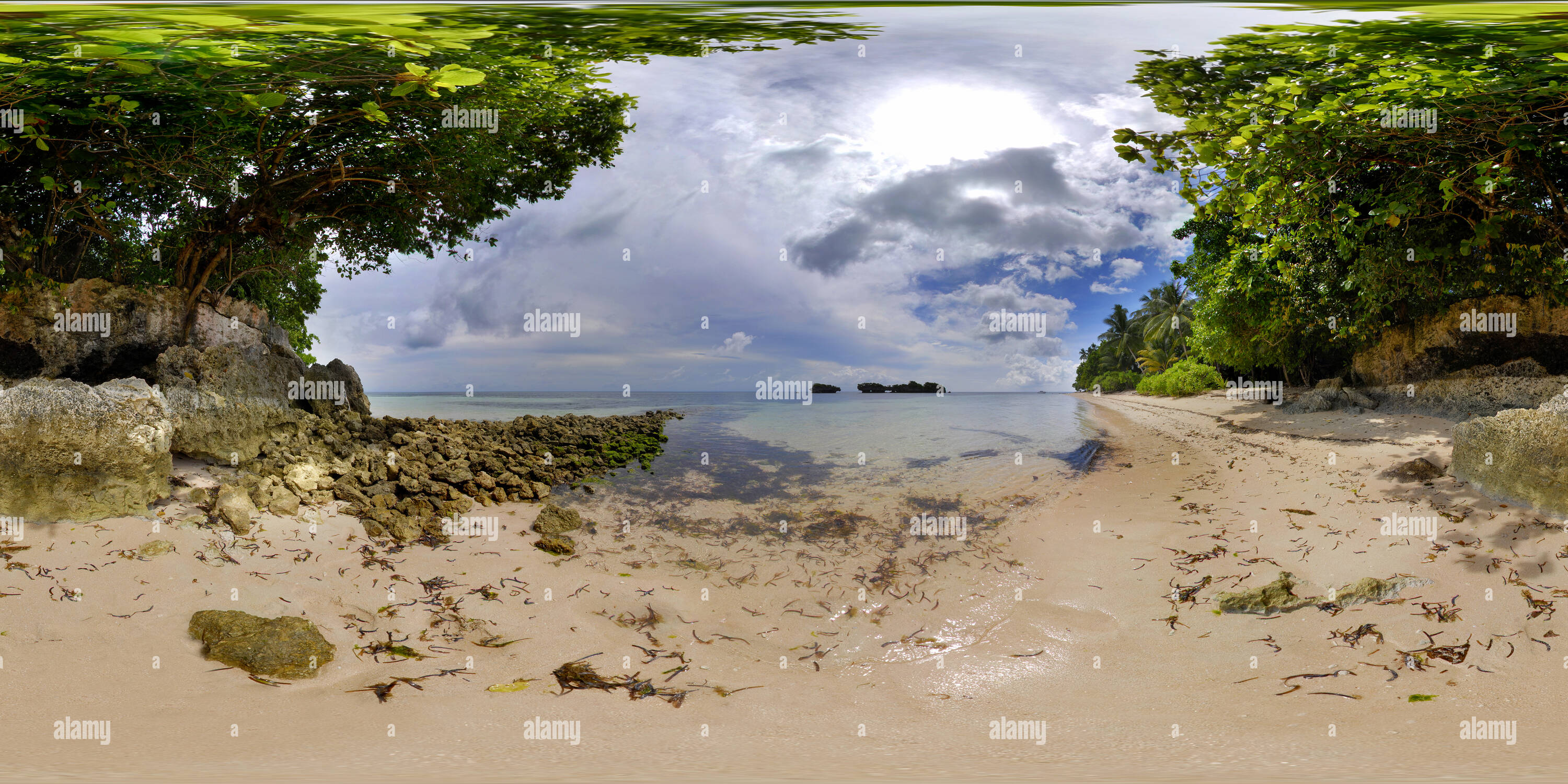 360° view of Wanci-Wanci, Wakatobi Islands, South East Sulewesi - Alamy