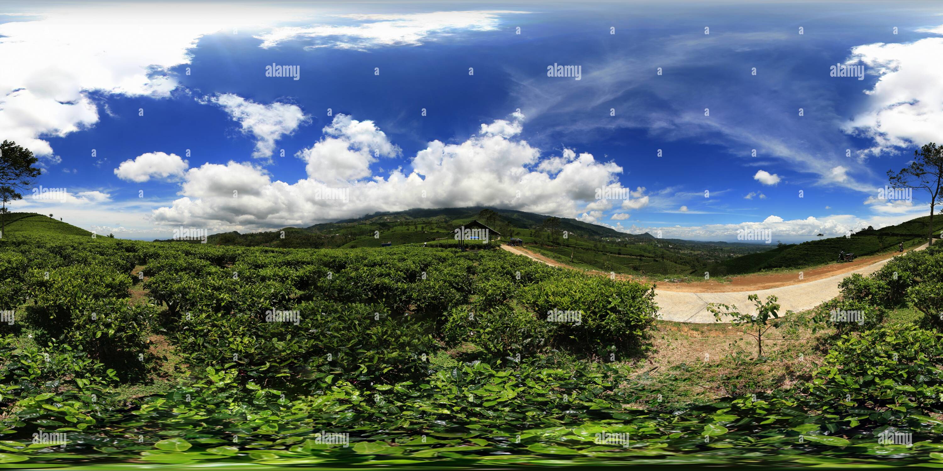 360° view of Kemuning, Mt Lawu - Alamy
