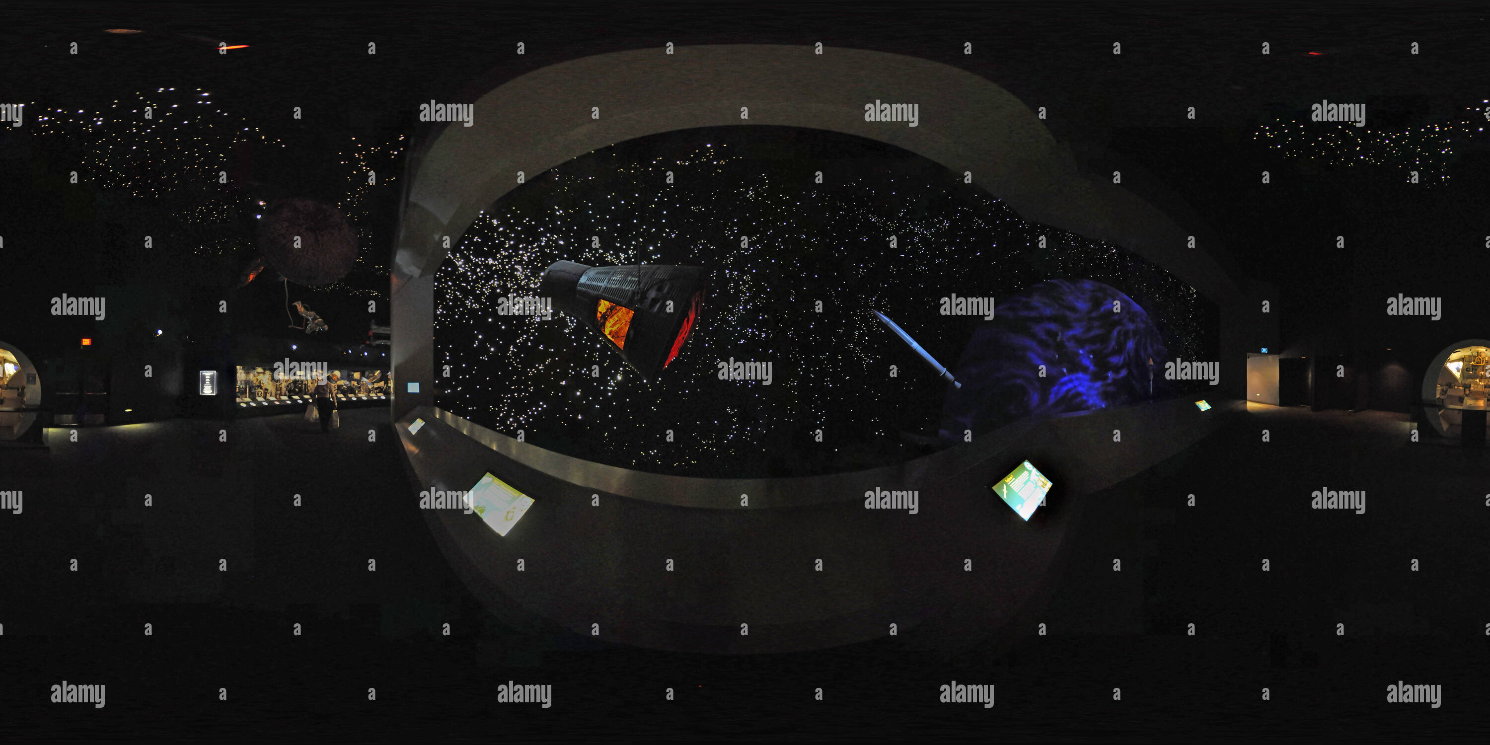 360° view of Mercury Spececraft Johnson Space Center Houston Texas - Alamy