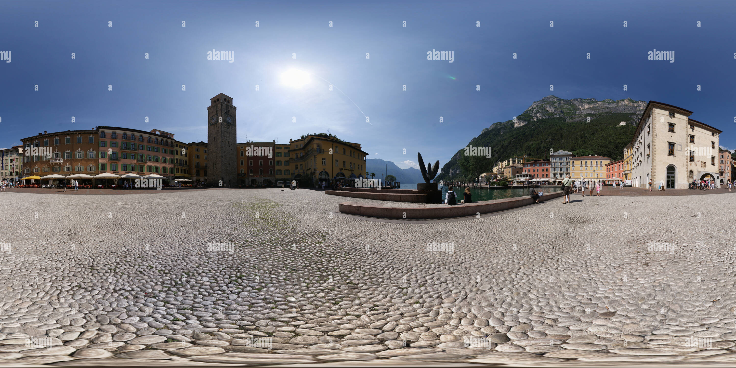 360° view of Riva Piazza Catena - Alamy