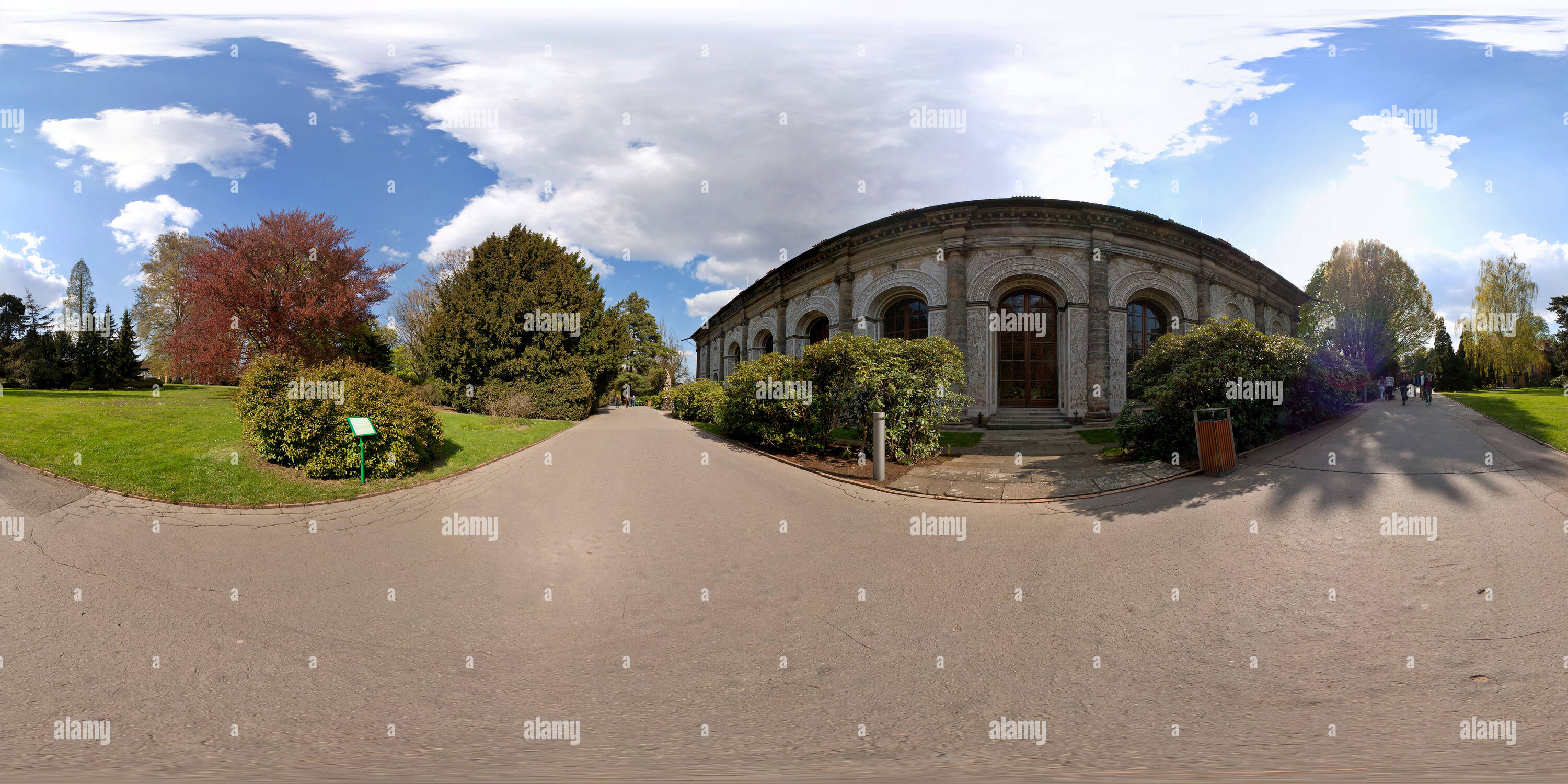 360° view of Ball Game Hall - Alamy