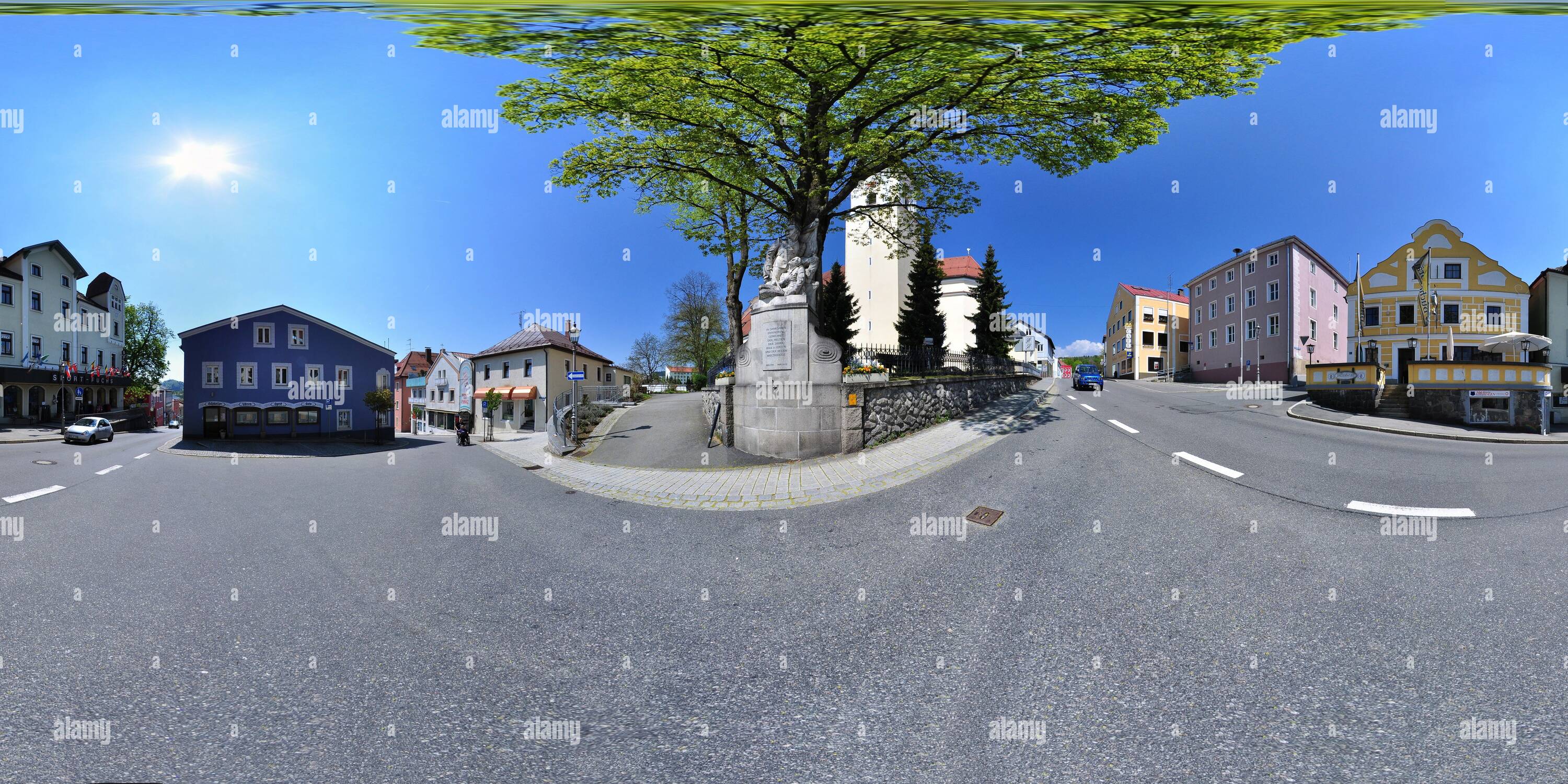 360° view of Grafenau - Krieger-Denkmal - Alamy