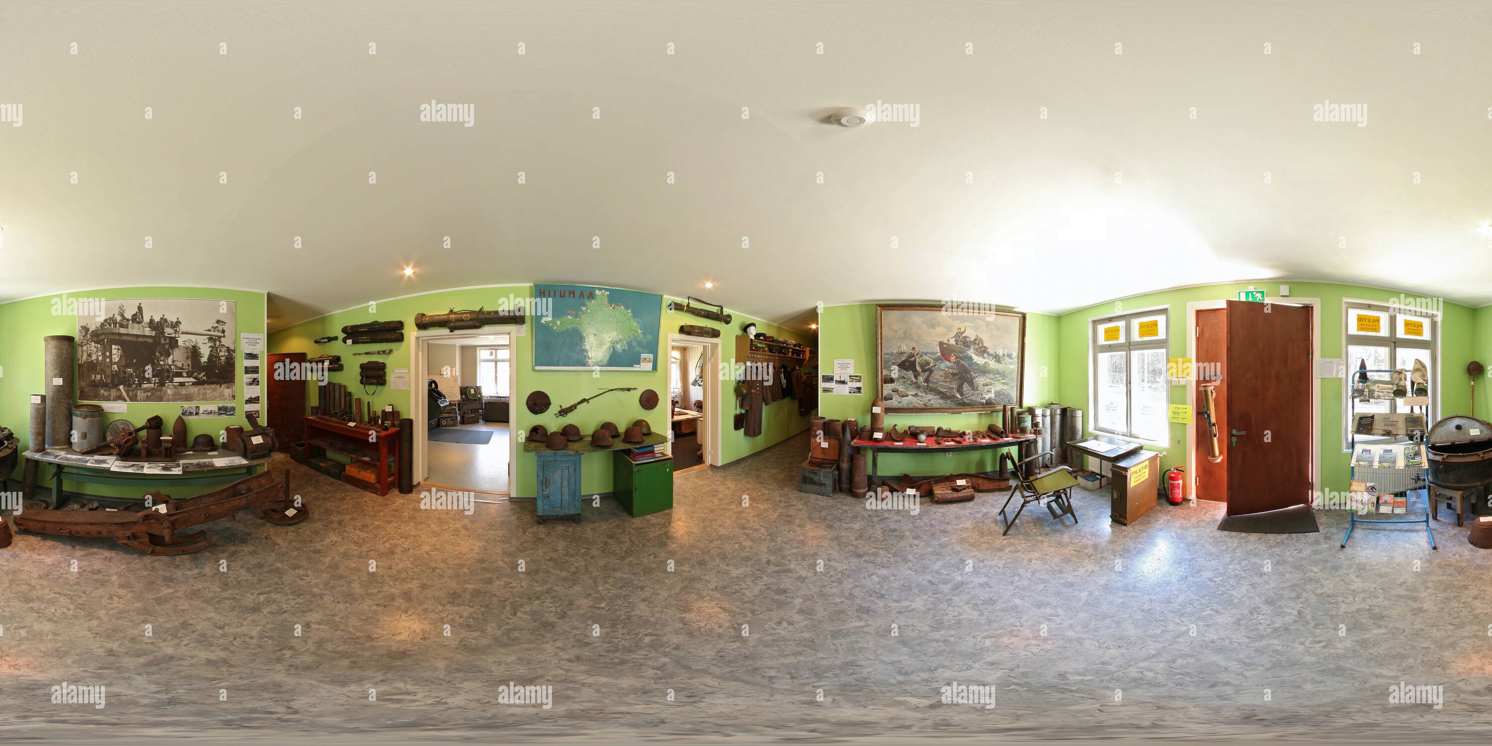 360° view of Hiiumaa Military Museum - Alamy