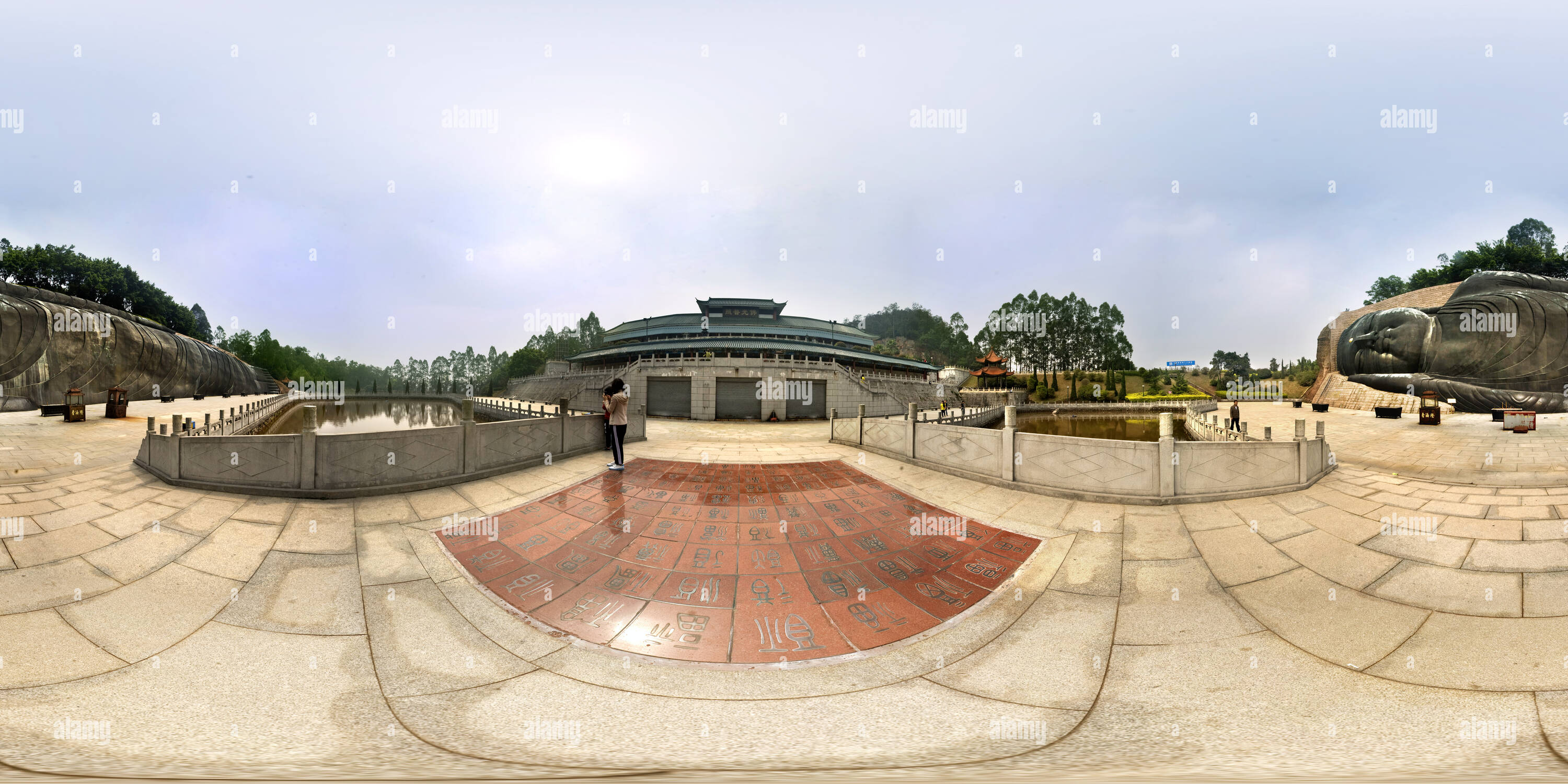 360° view of the sanshui big sleeping Buddha 2 Foshan City guangdong ...