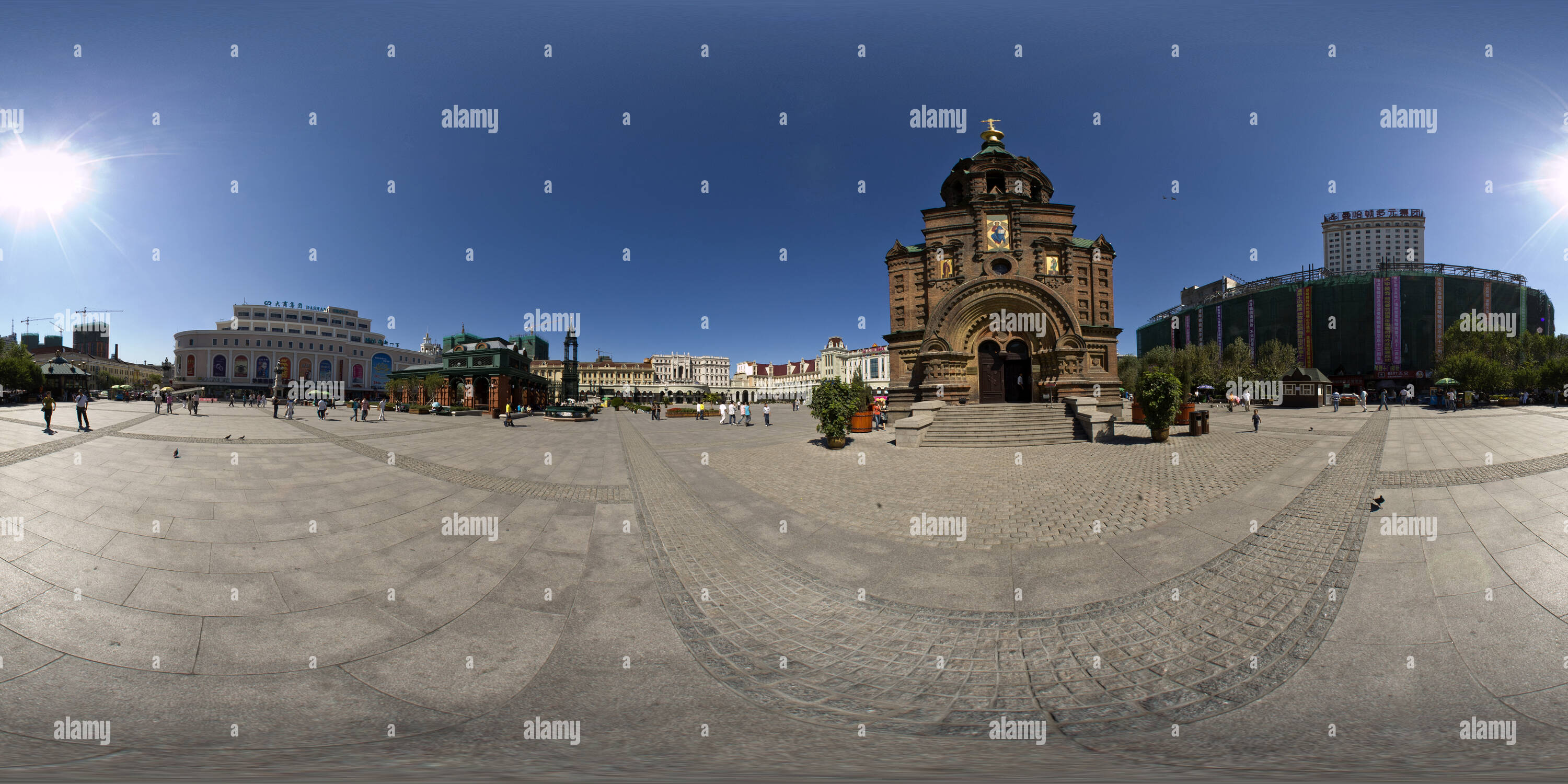 360° view of Harbin Sophia Church-1 - Alamy