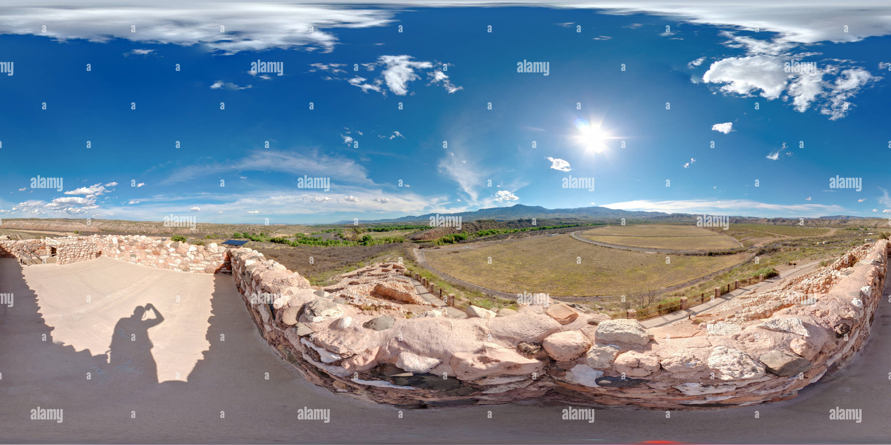 360° view of Tuzigoot National Monument - Arizona - Alamy