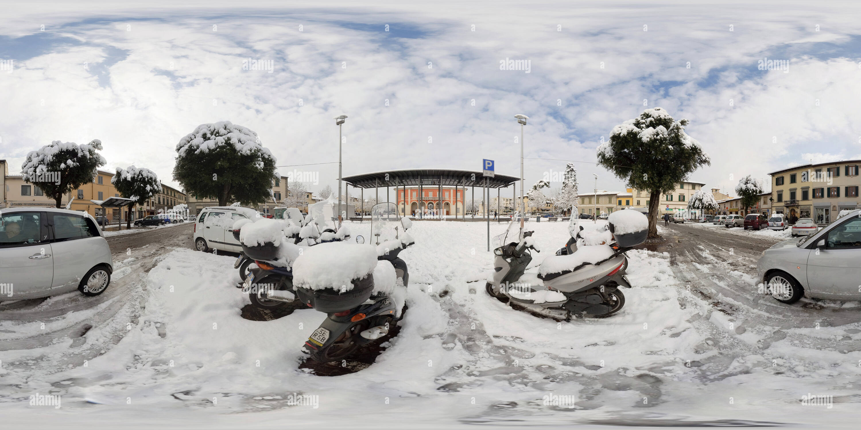 360° view of Scandicci Piazza Matteotti 01 - Alamy