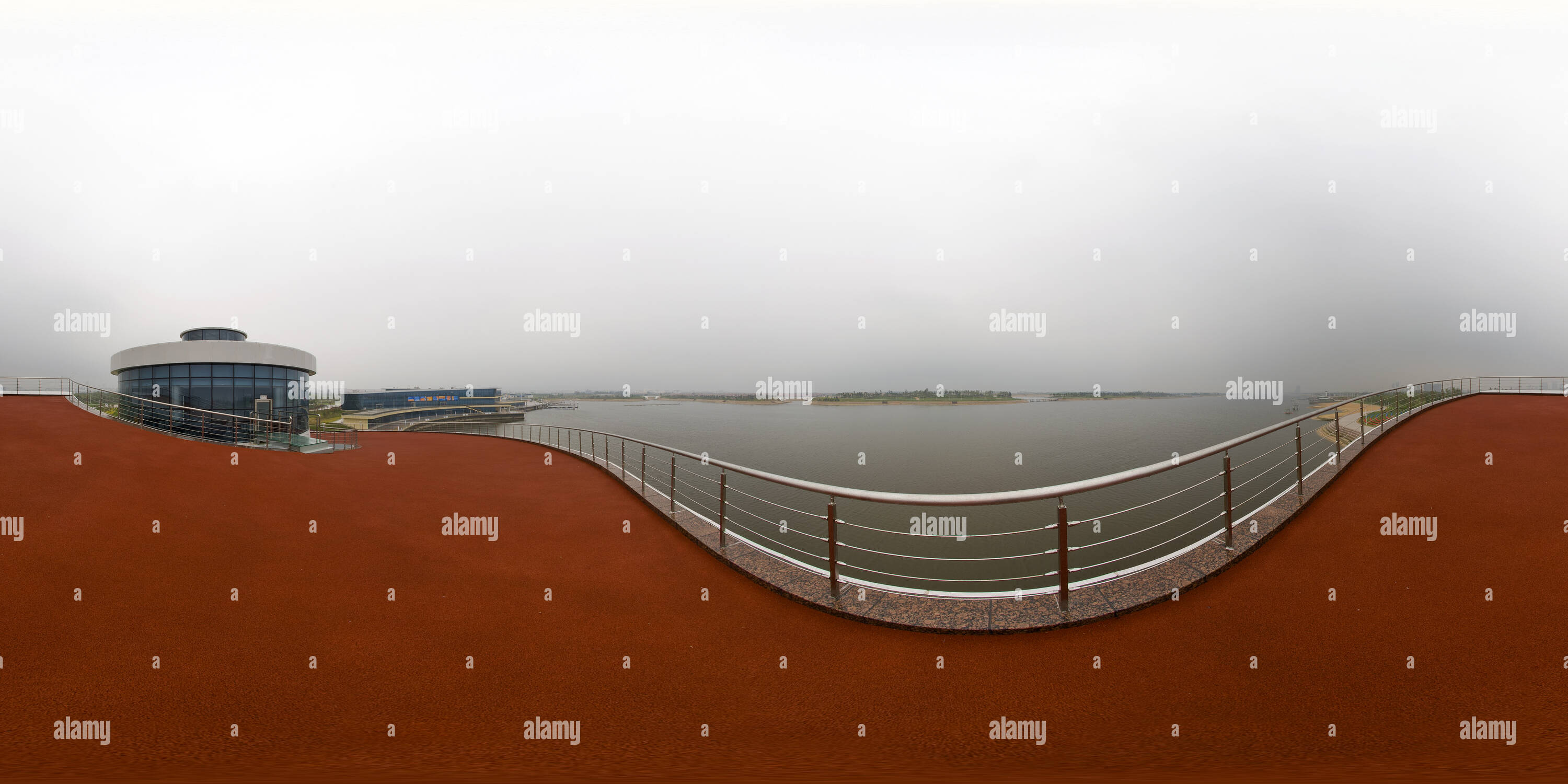 360° view of Rizhao City - Olympic Water Park - Target Tower -1 - Alamy