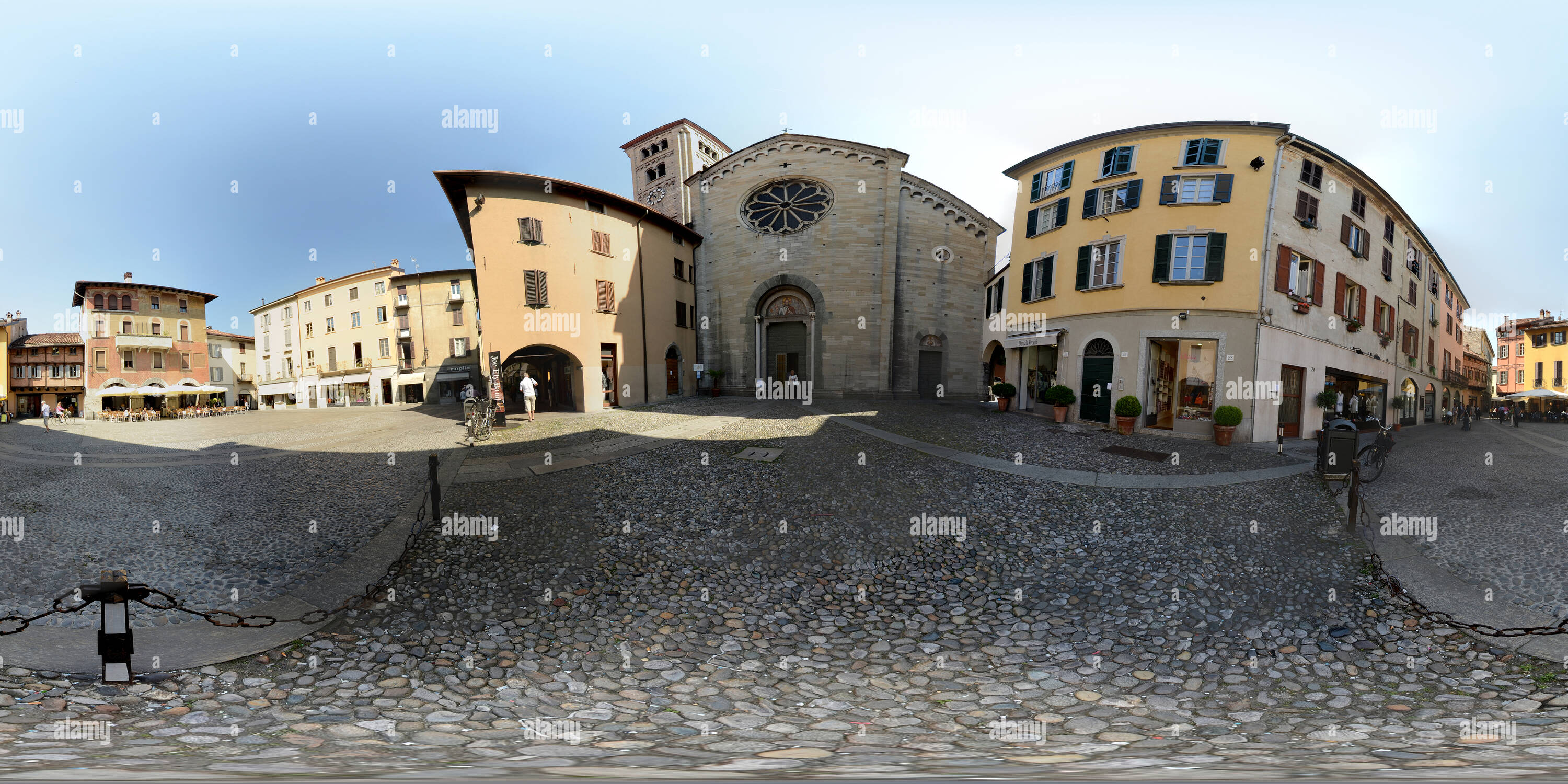 360° view of Basilica San Fedele - Alamy