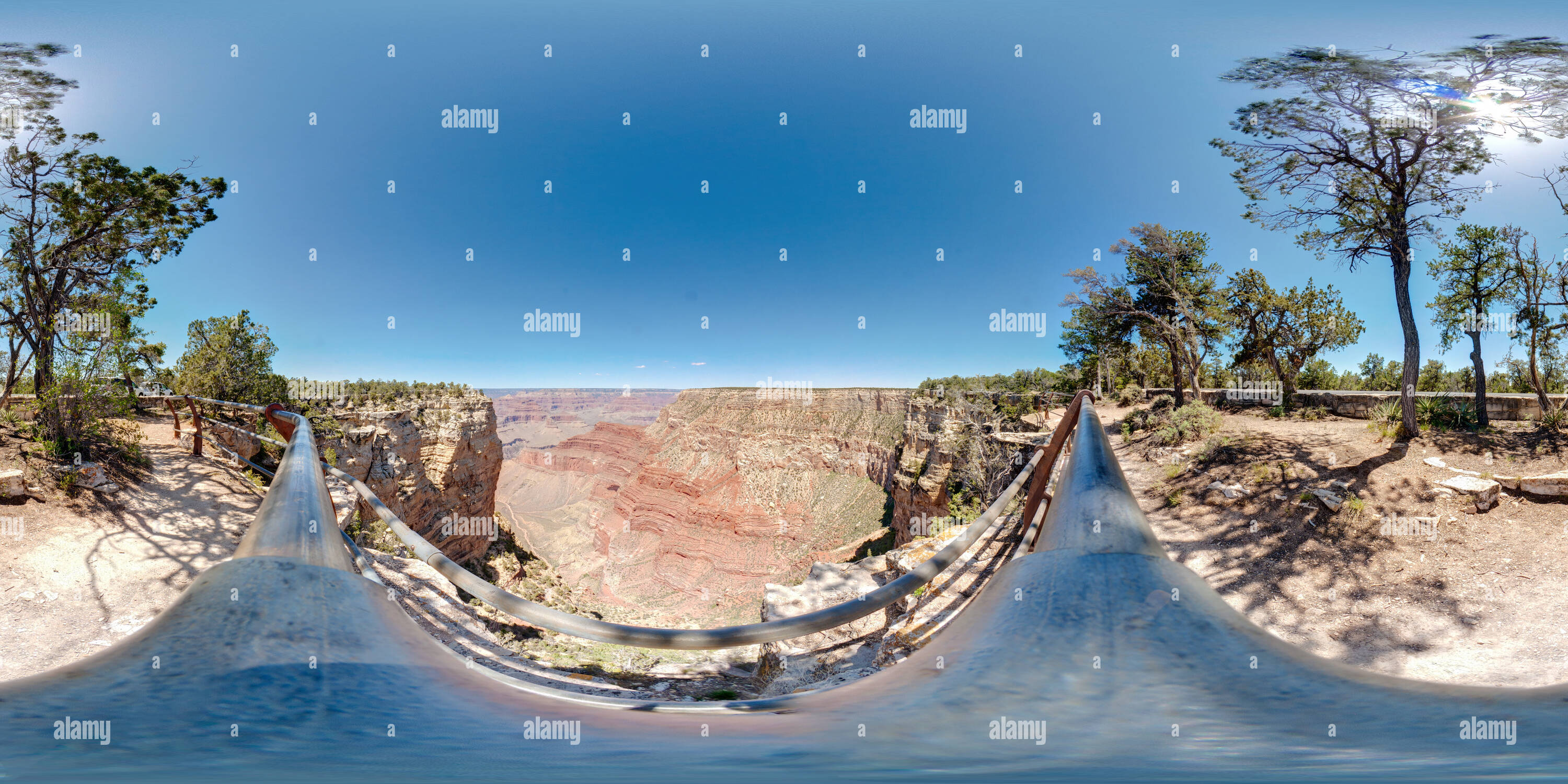360° view of Grand Canyon - The Abyss - Alamy