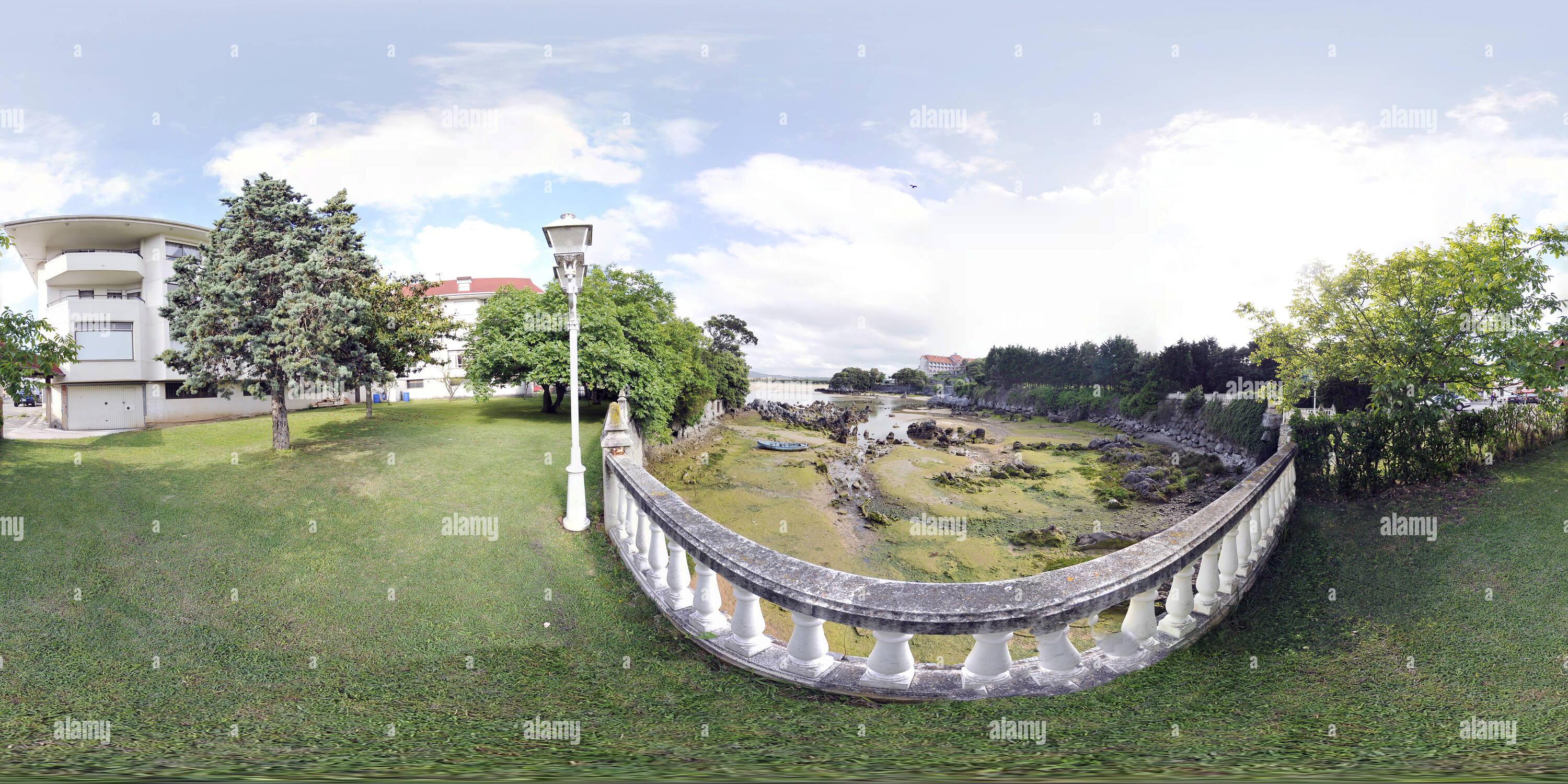 360° view of Cala en Isla, Santander - Alamy