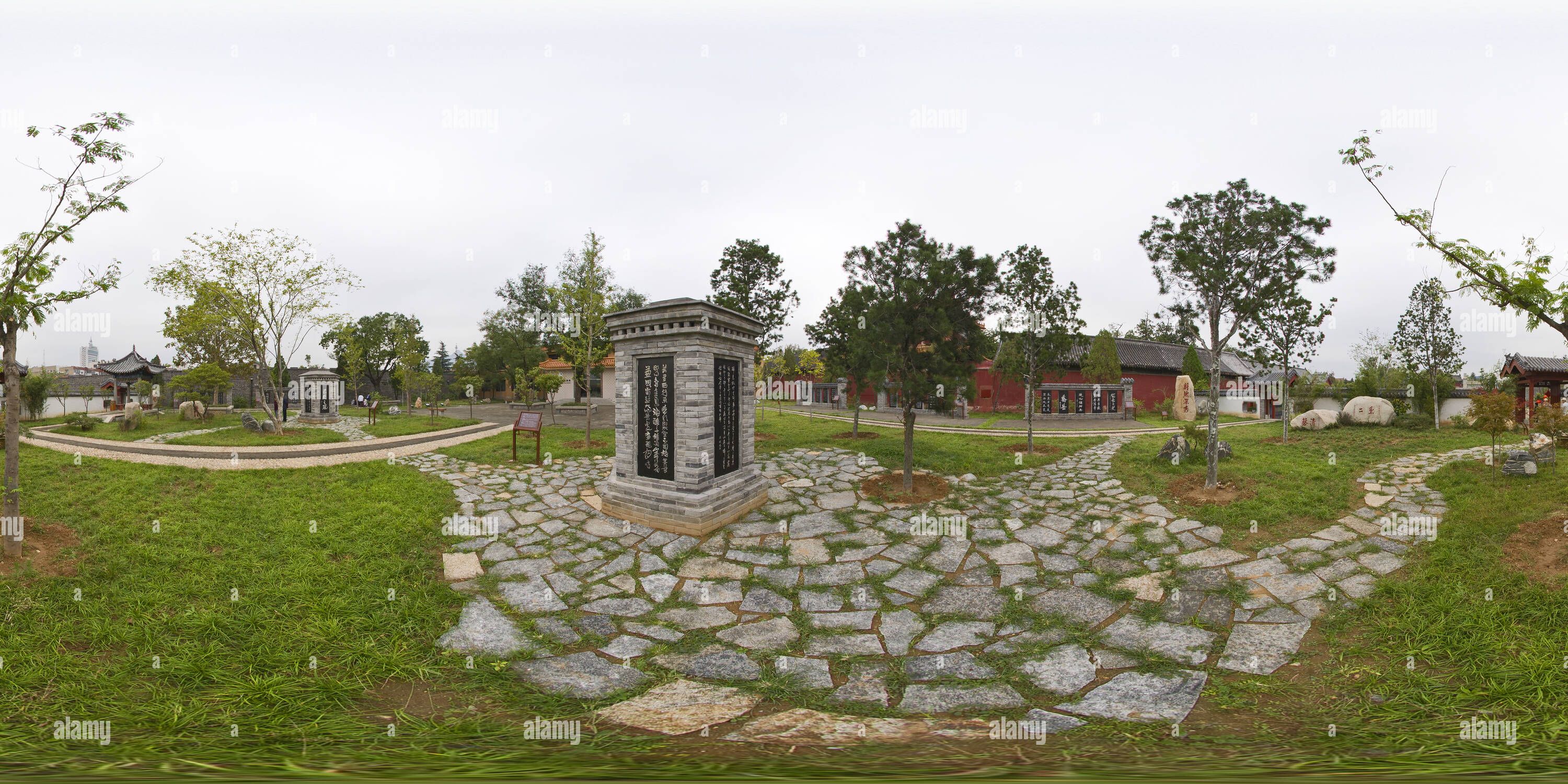 360° view of Tai'an City - Dai Temple - Yuhua Road House Beilin-1 - Alamy