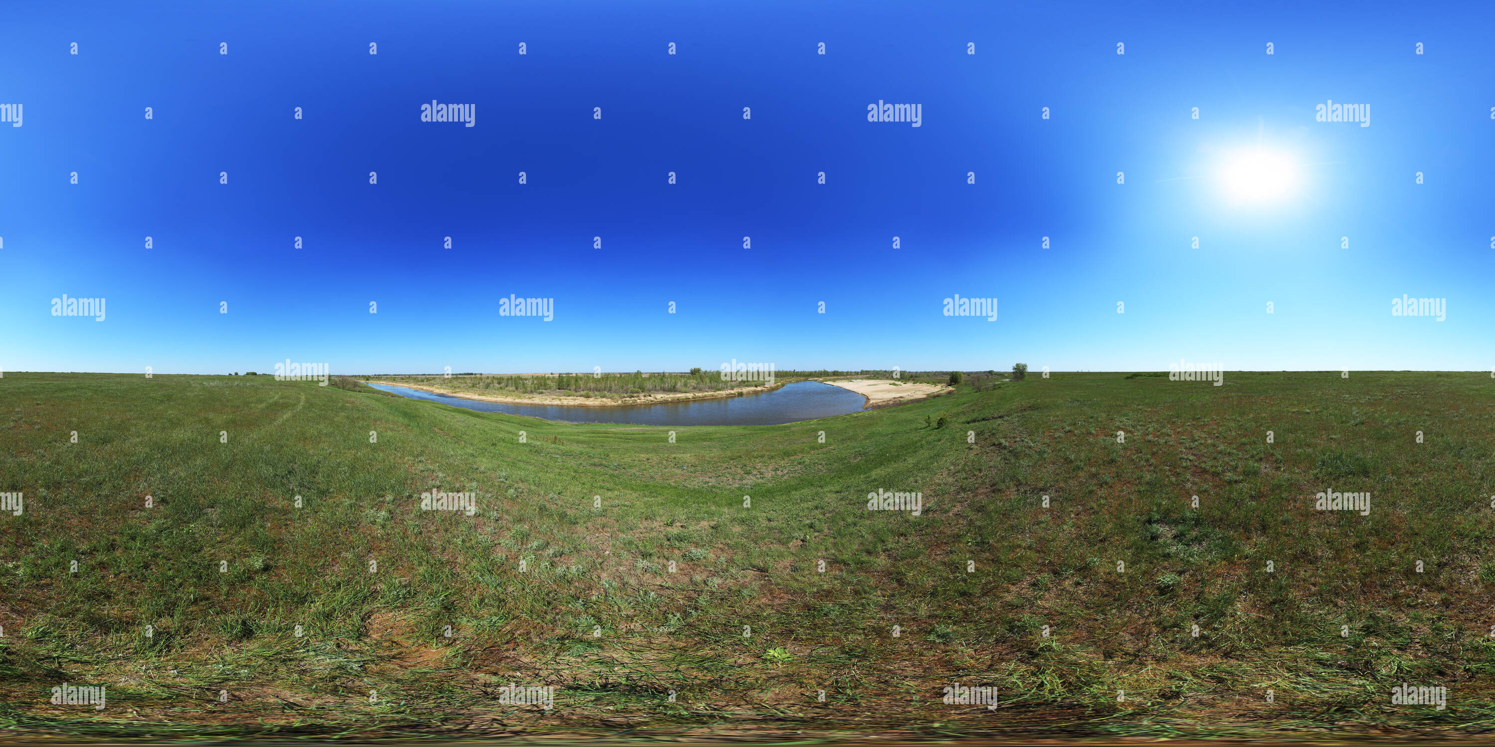 360° view of Ilek River 1 - Alamy