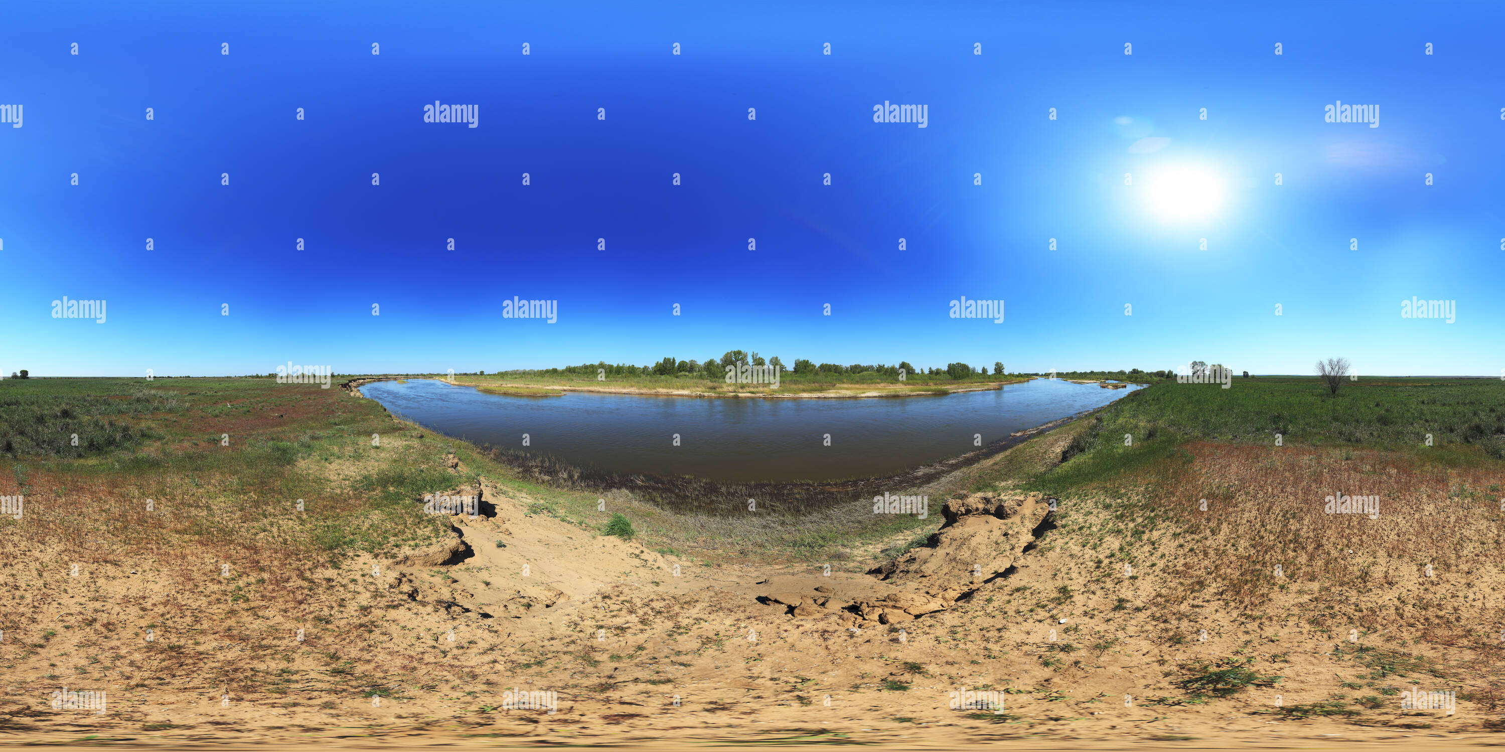 360° view of Ilek River 2 - Alamy