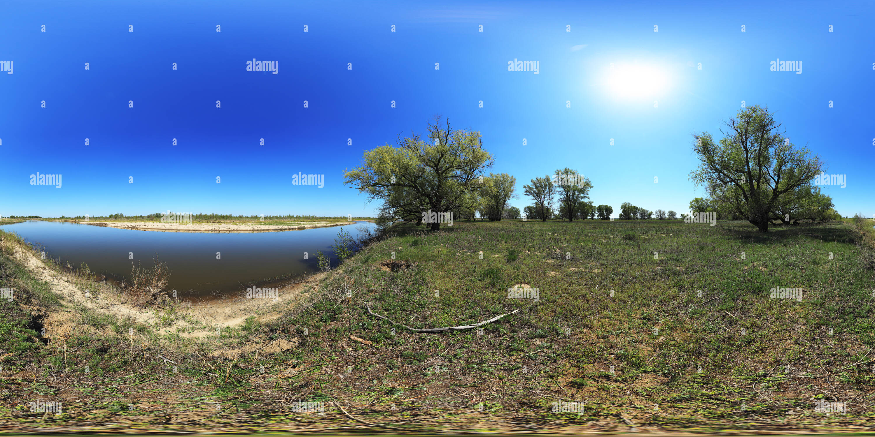 360° view of Ilek River 3 - Alamy