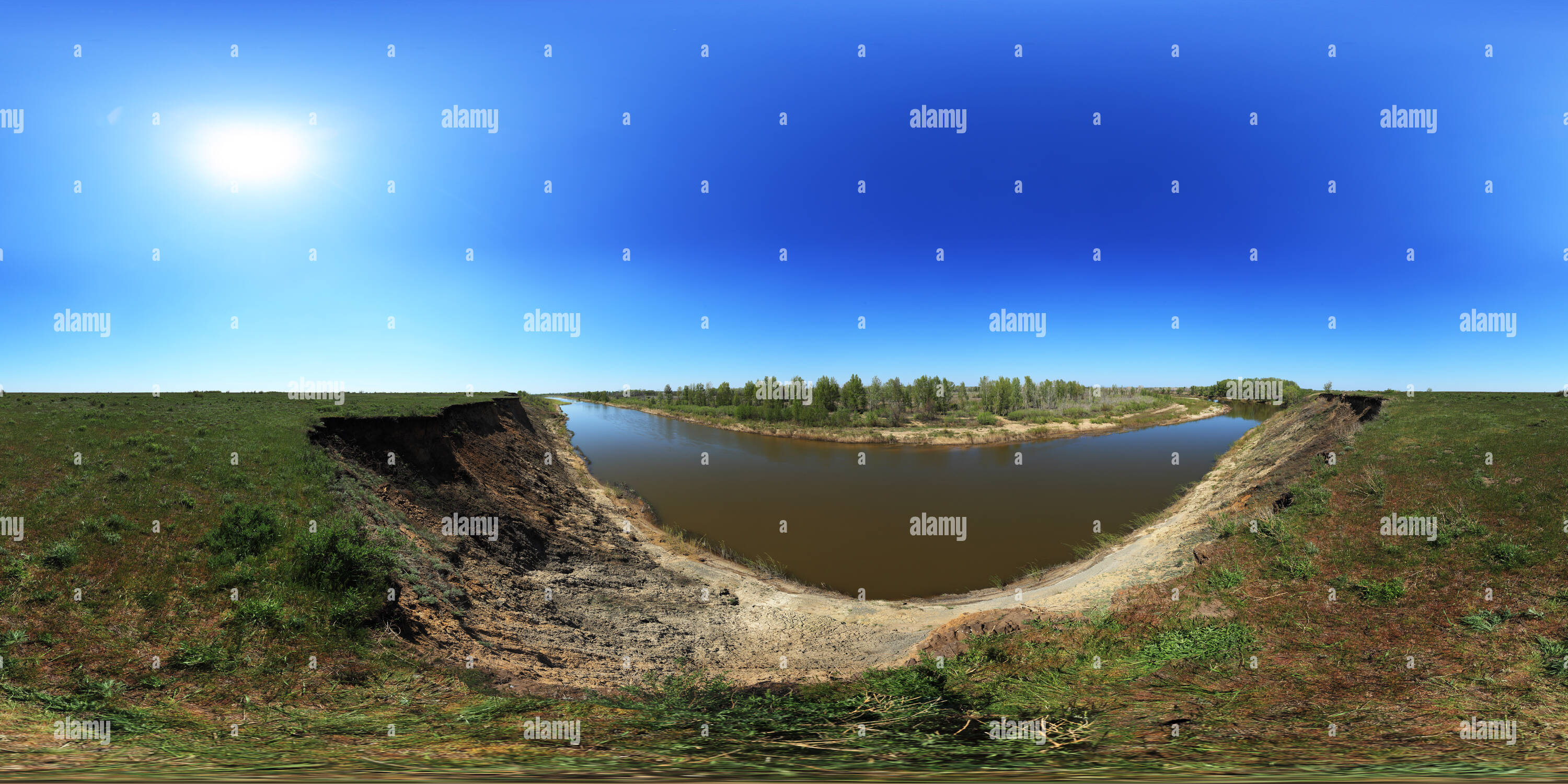 360° view of Ilek River 4 - Alamy