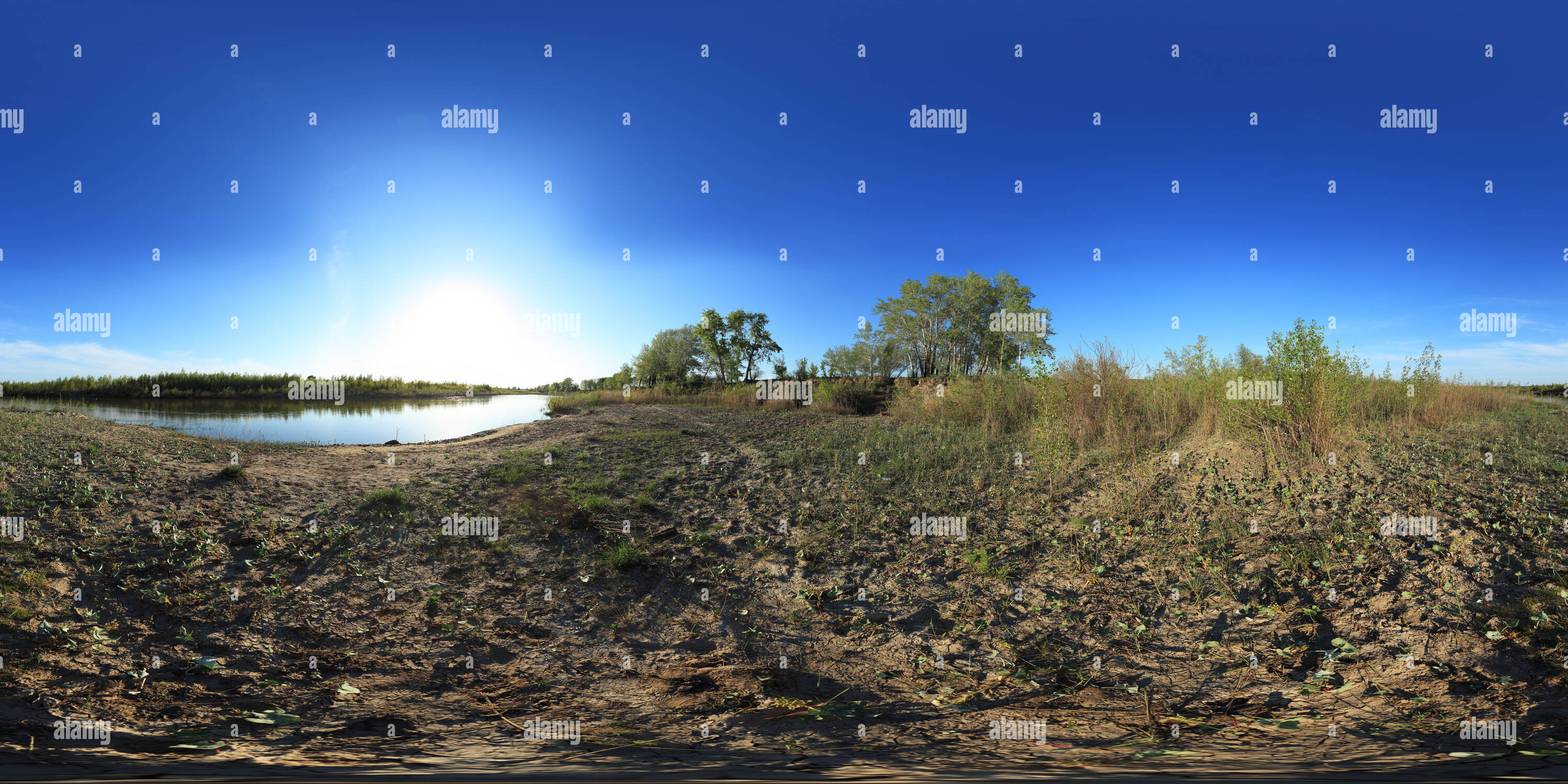 360° view of Ilek River 5 - Alamy