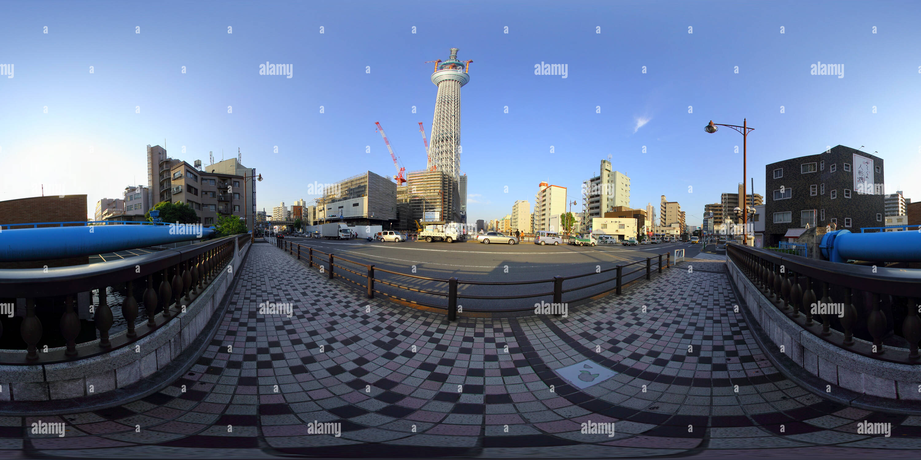 360° view of Tokyo Sky Tree 634m - Alamy
