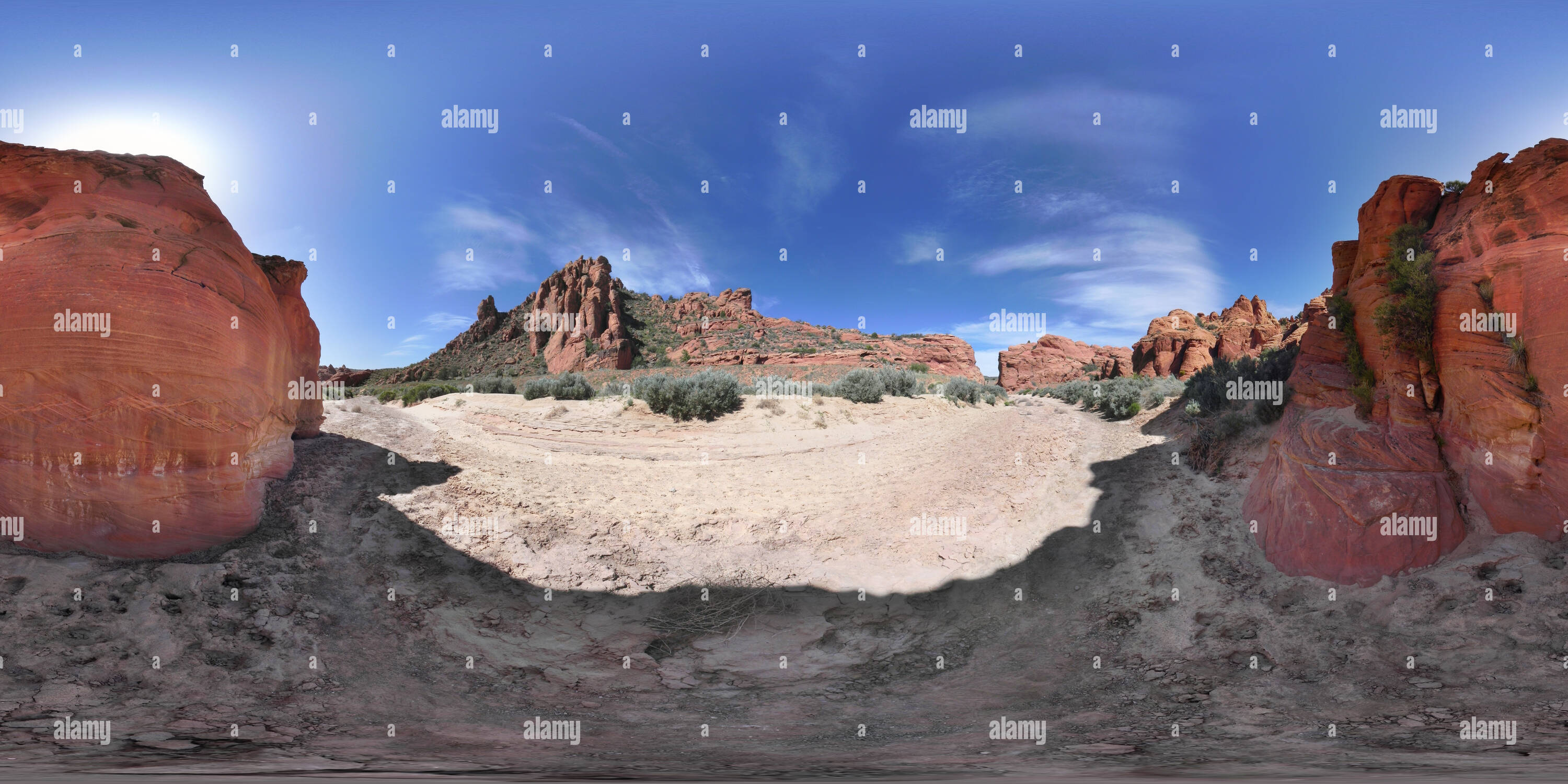 360° view of Buckskin Gulch, Utah, USA - Alamy