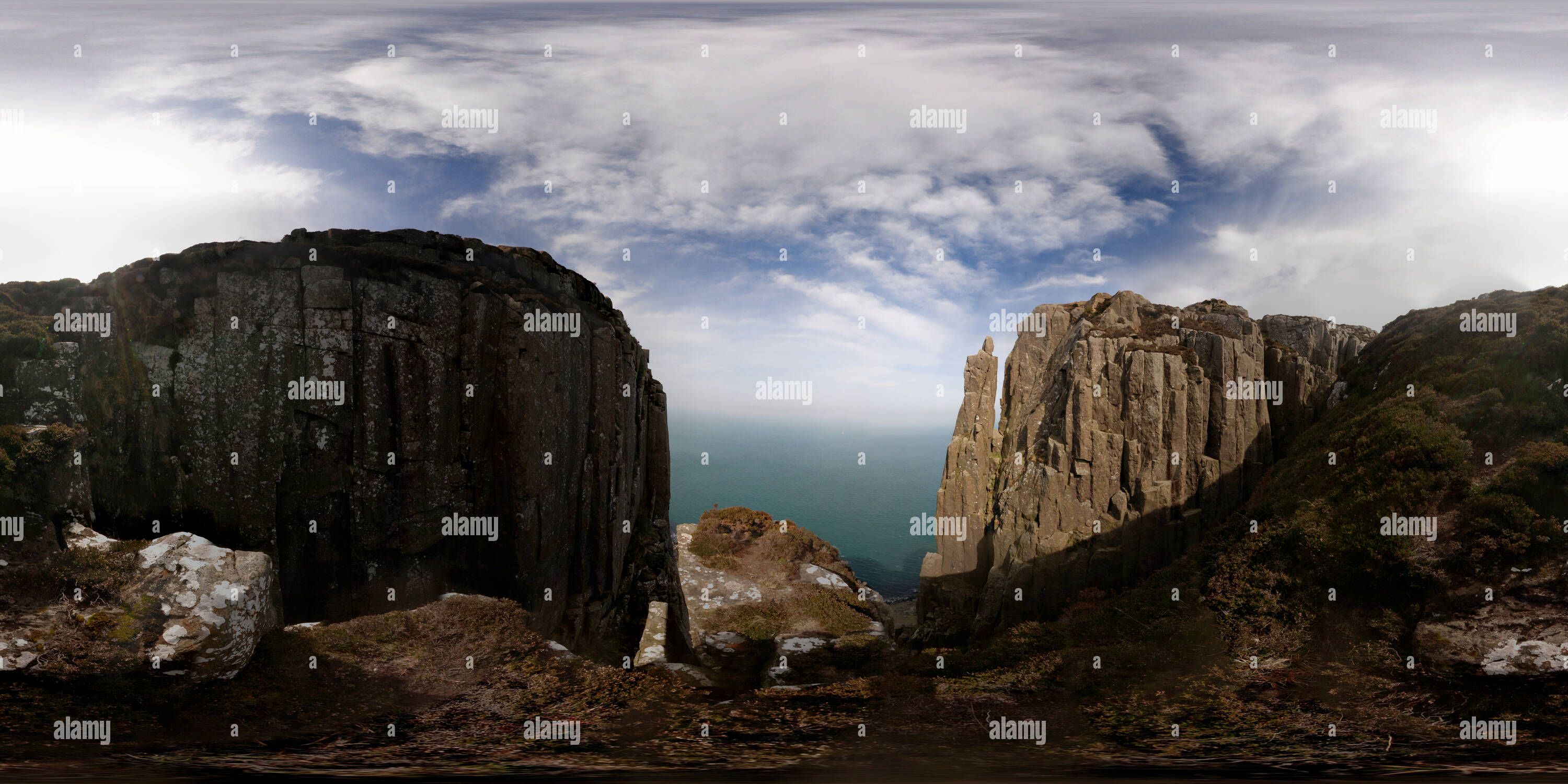 360° view of Grey Mans Path - Alamy