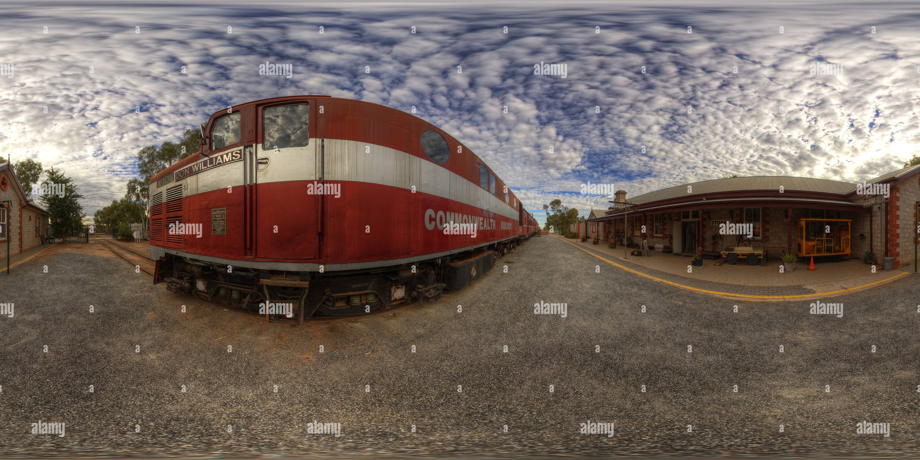 360° view of The Old Ghan - Alamy