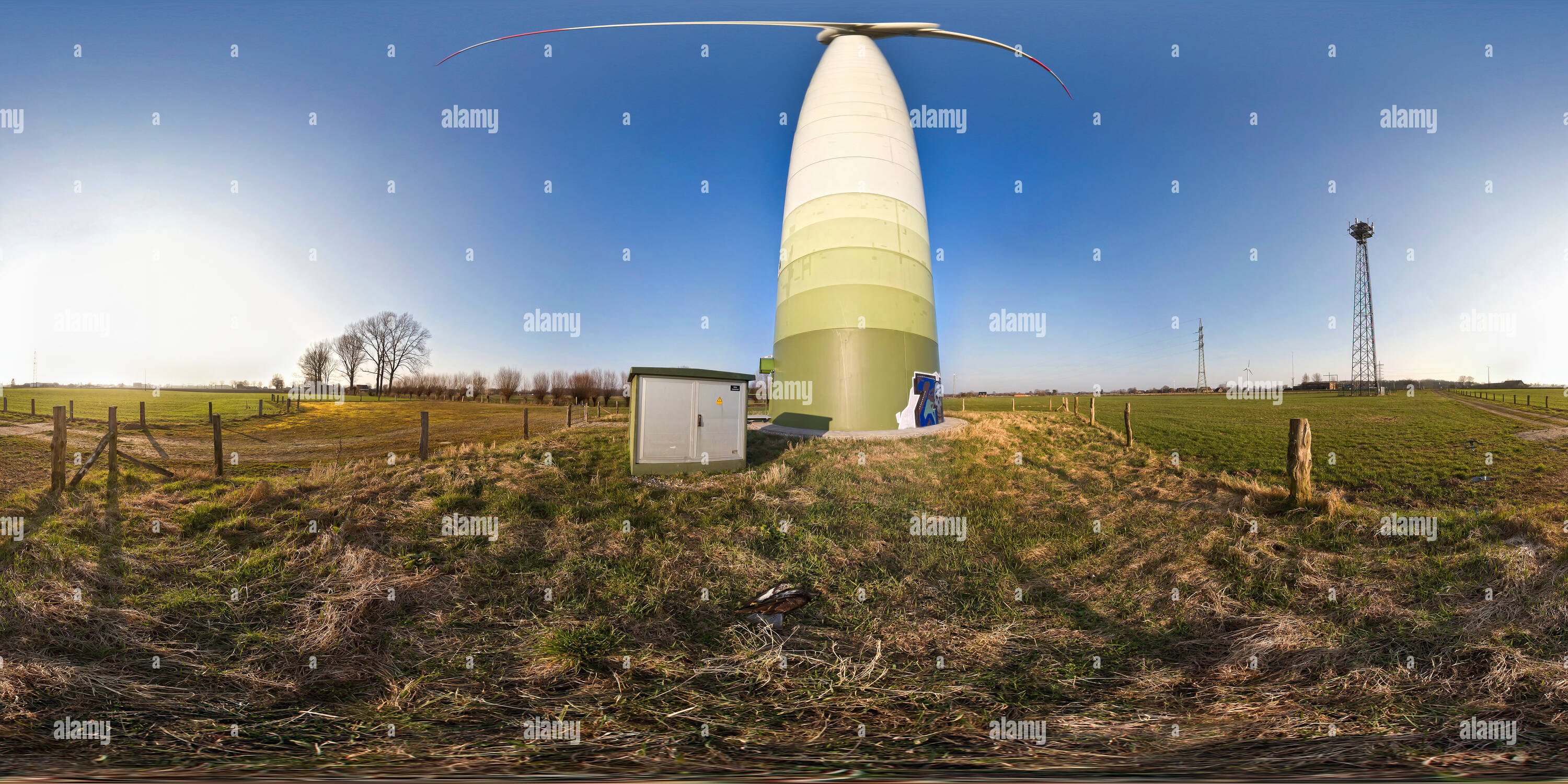 360° view of Windrad - Isselburg / Vehlingen - Alamy