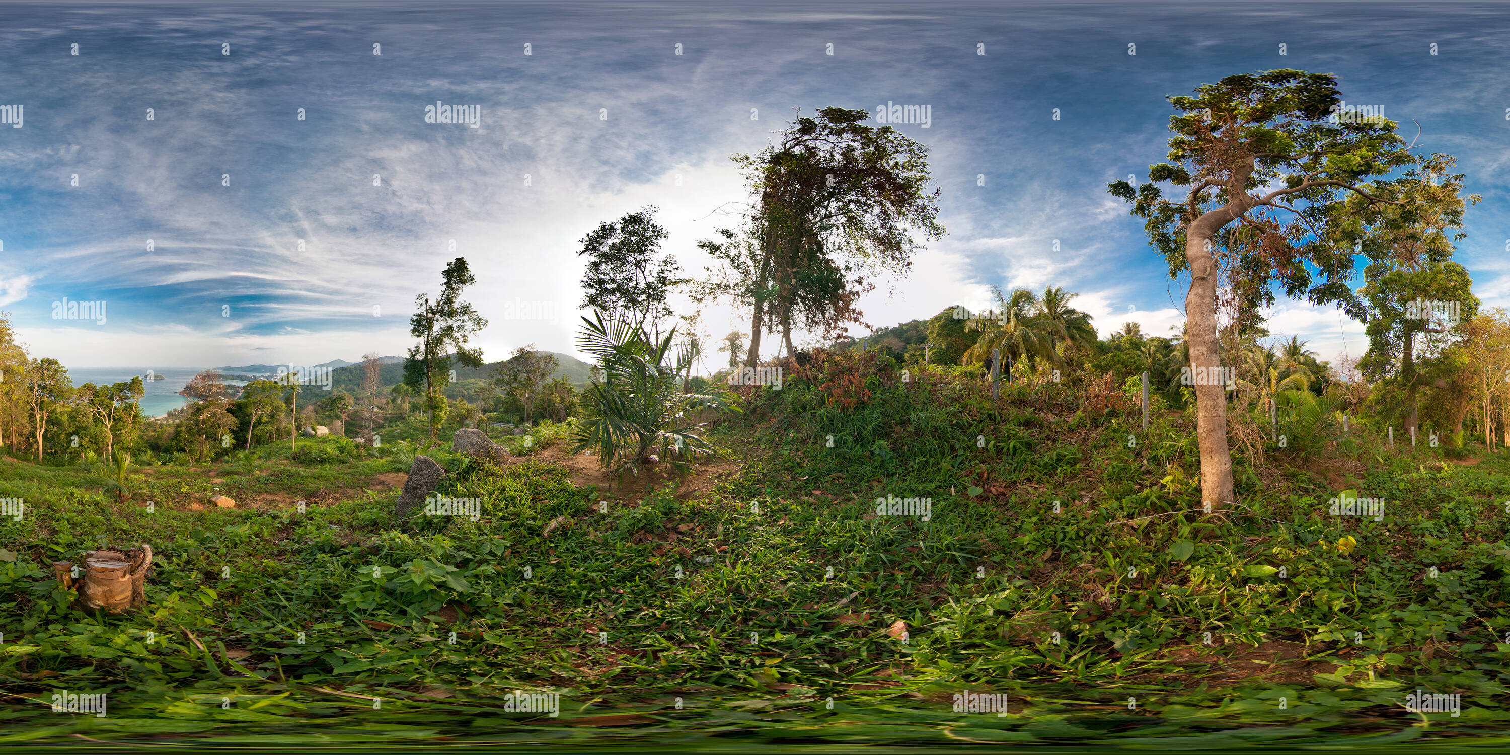 360° view of View near road to Karon viepoint - Alamy