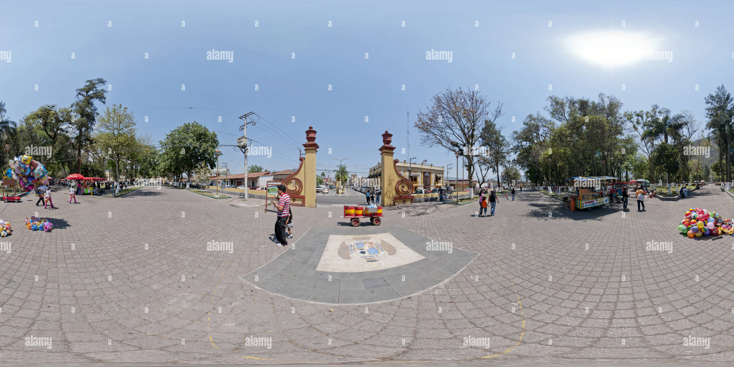360° view of Orizaba's Alameda Park - Alamy