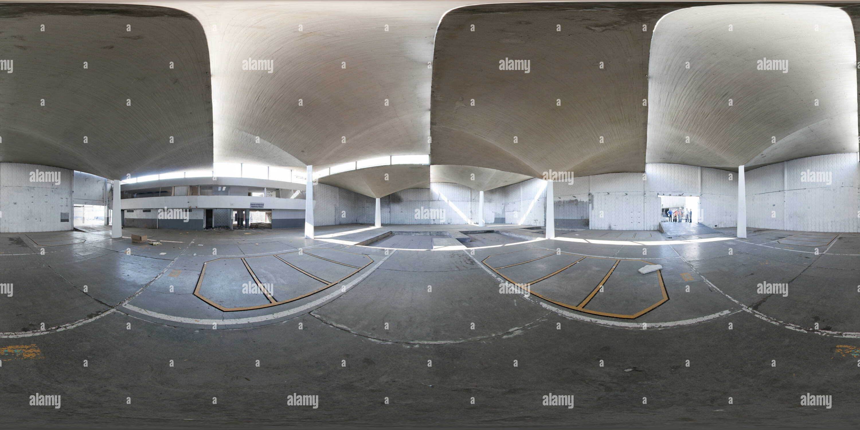 360° view of Structures in Universidad 01 - Alamy
