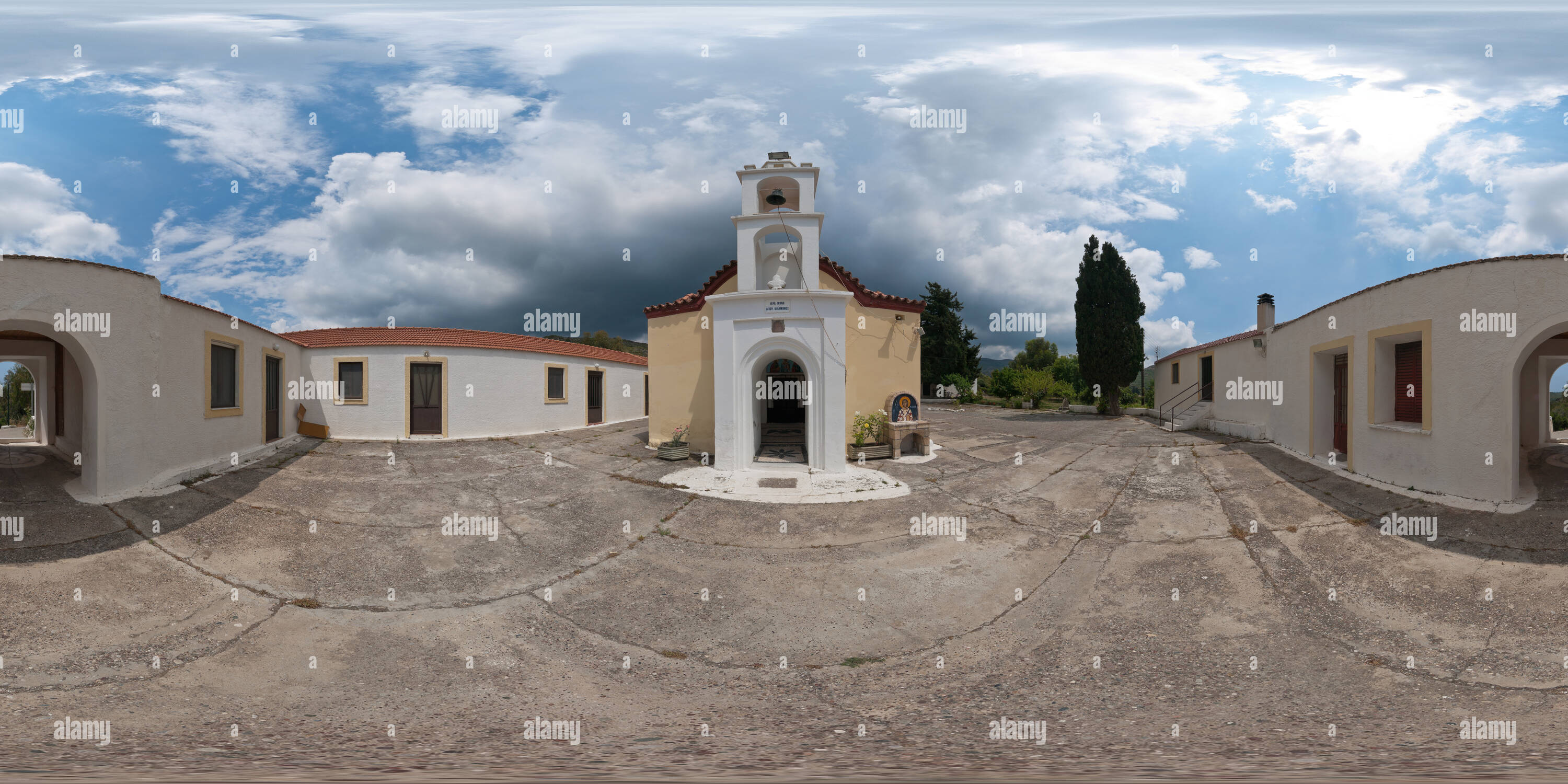360° view of Monastery of St. Filimonos - Alamy