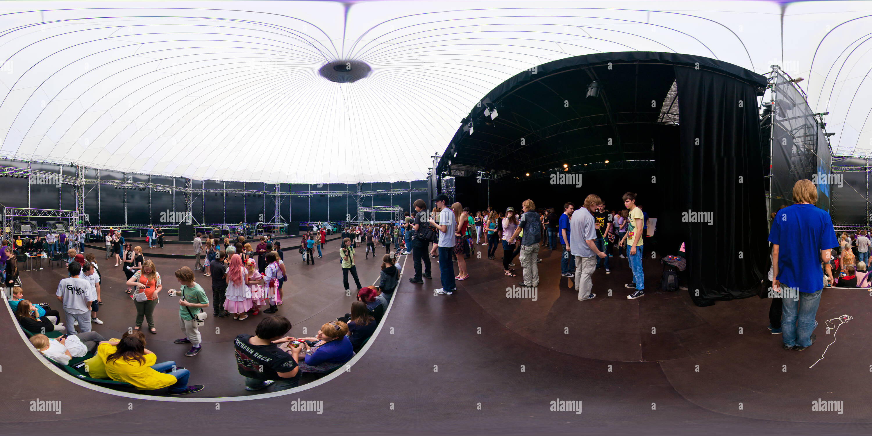360° view of Anime Live Perm 2011 - Alamy