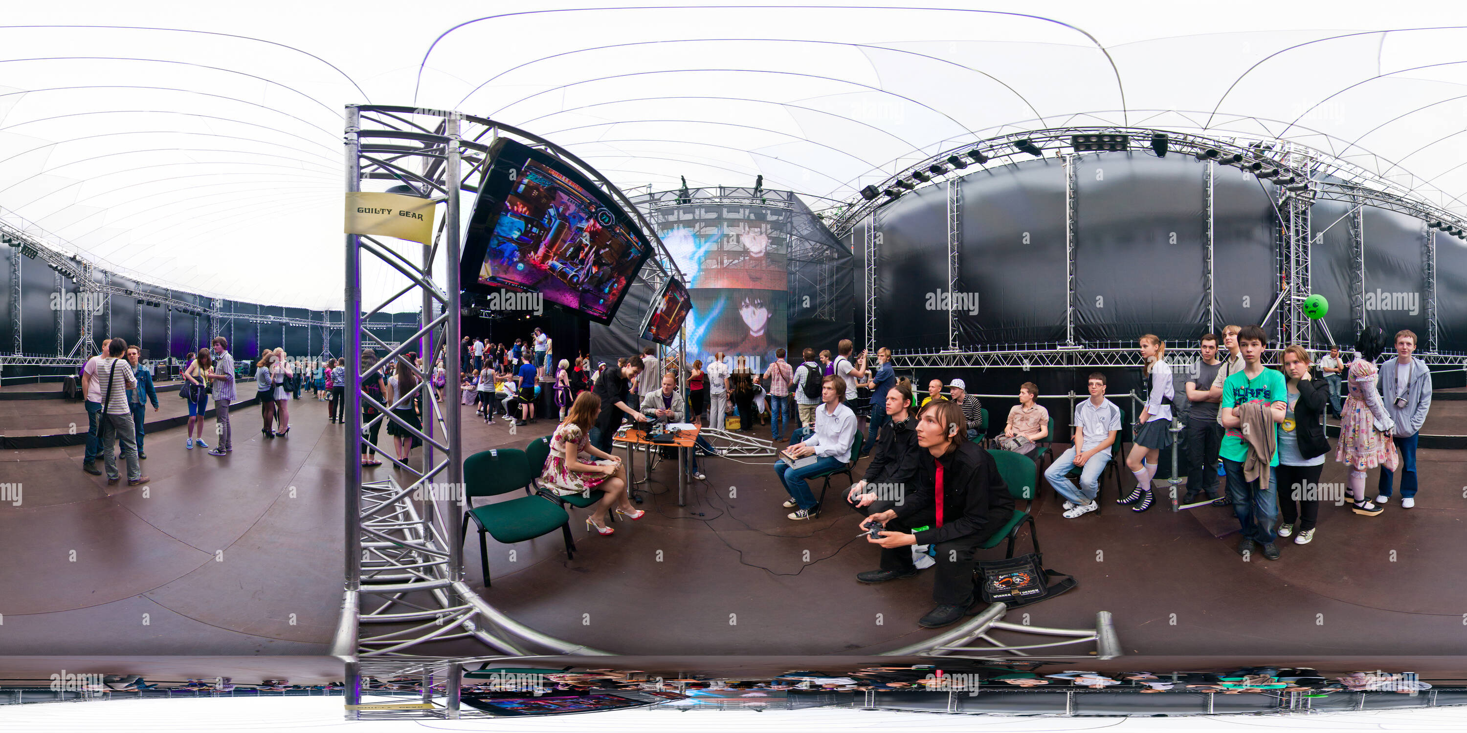 360° view of Anime Live Perm 2011 - Alamy