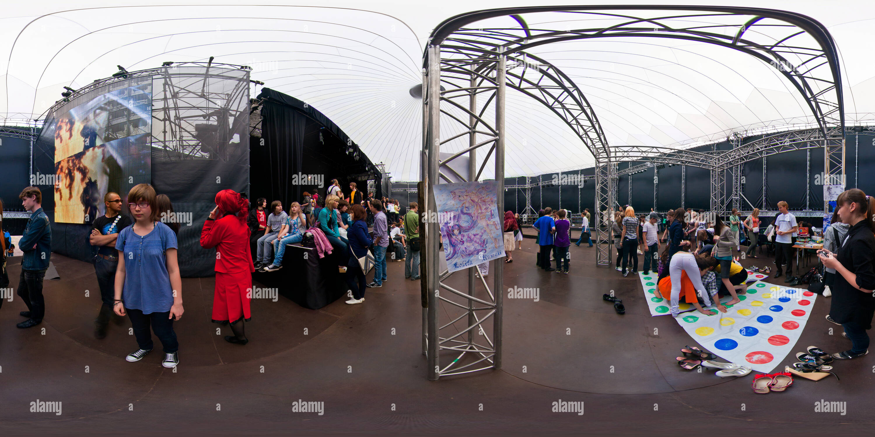 360° view of Anime Live Perm 2011 - Alamy