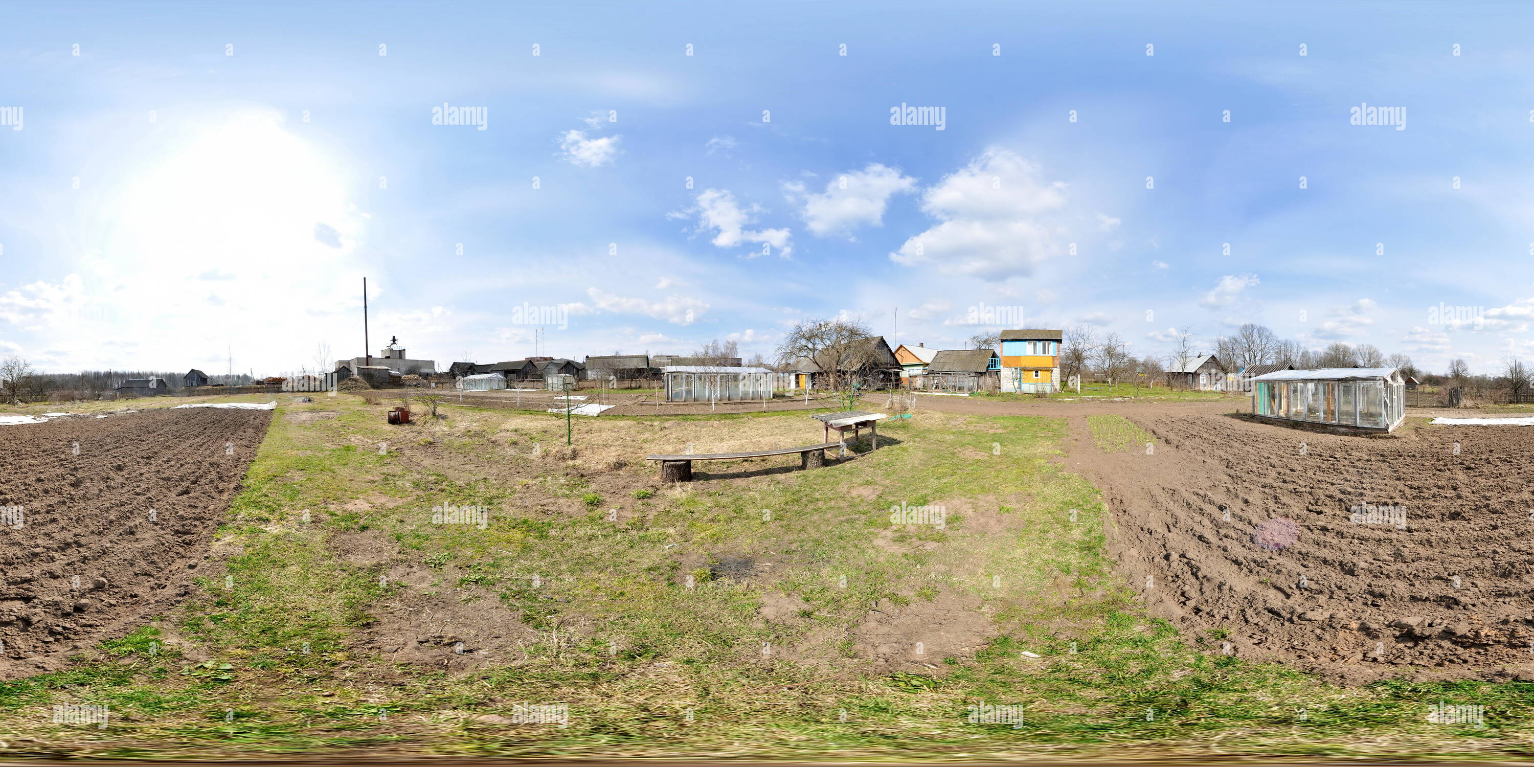 360° view of My motherland - backyard - Alamy