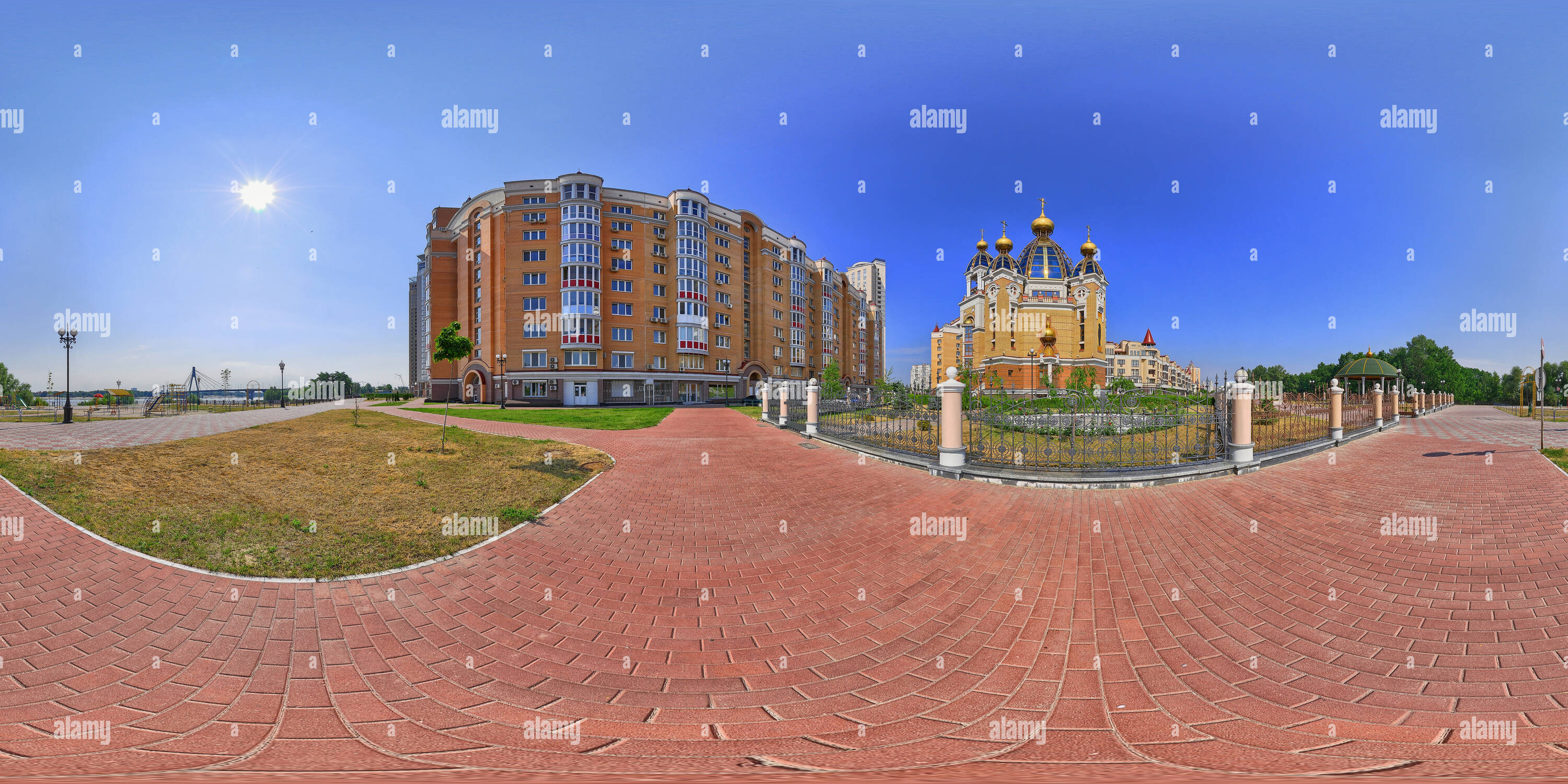 360° view of Temple of the Nativity of Christ Obolon - Alamy