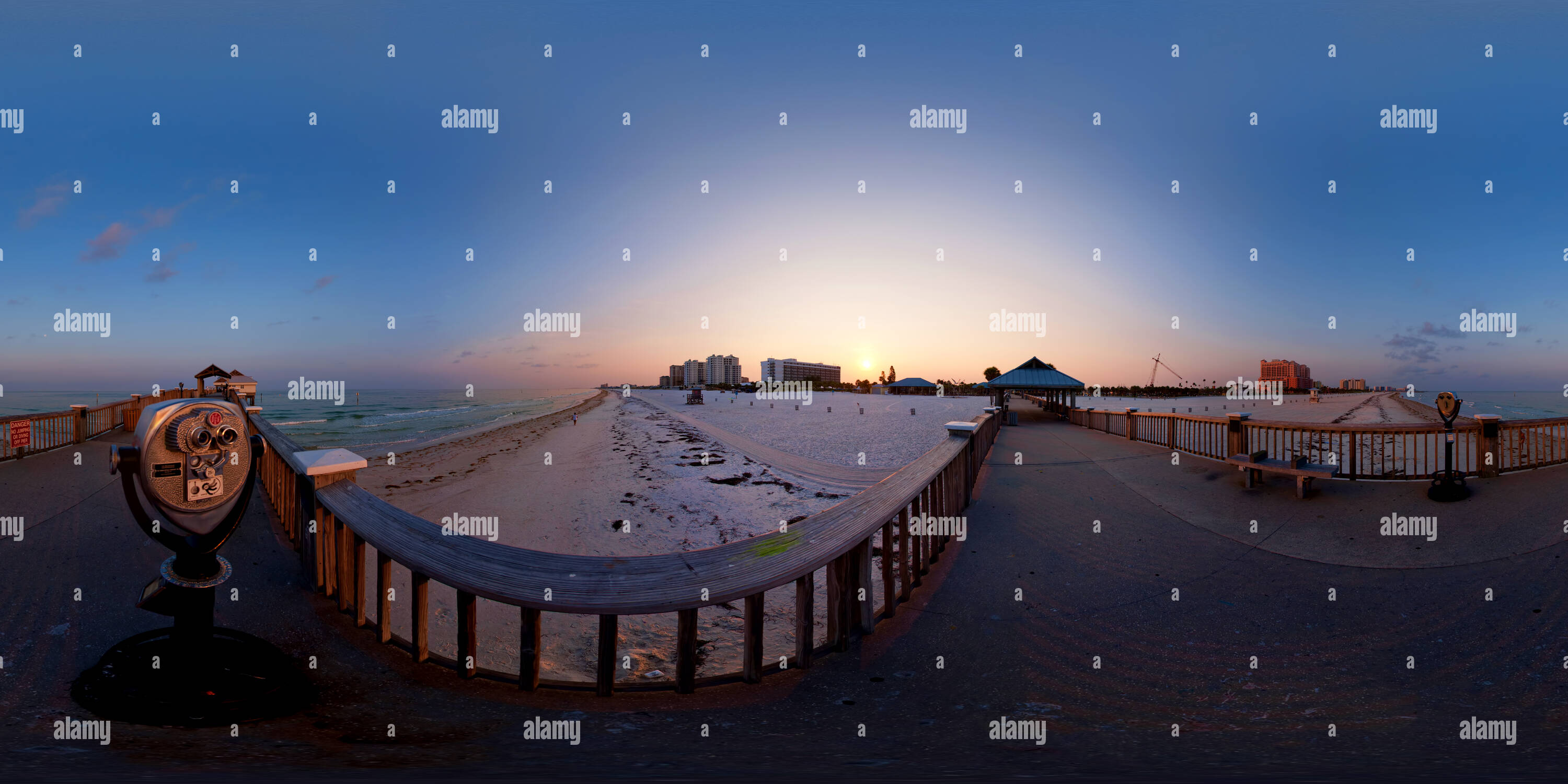 Clearwater Beach Florida Sunrise High Resolution Stock Photography and ...