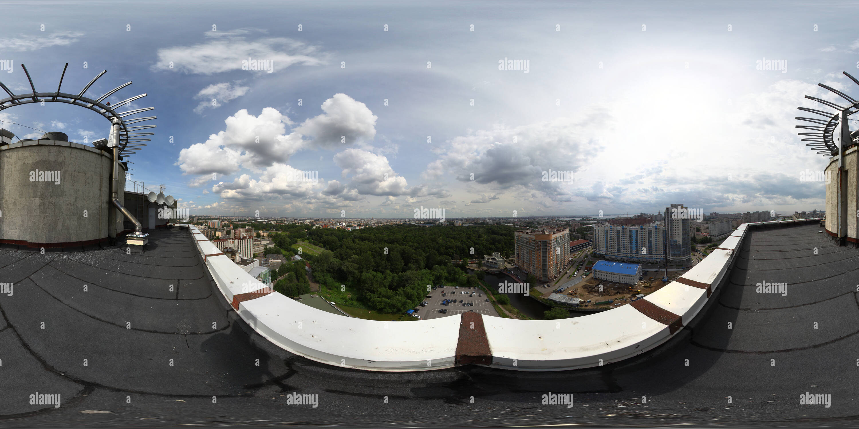 360° view of From the roof - Alamy