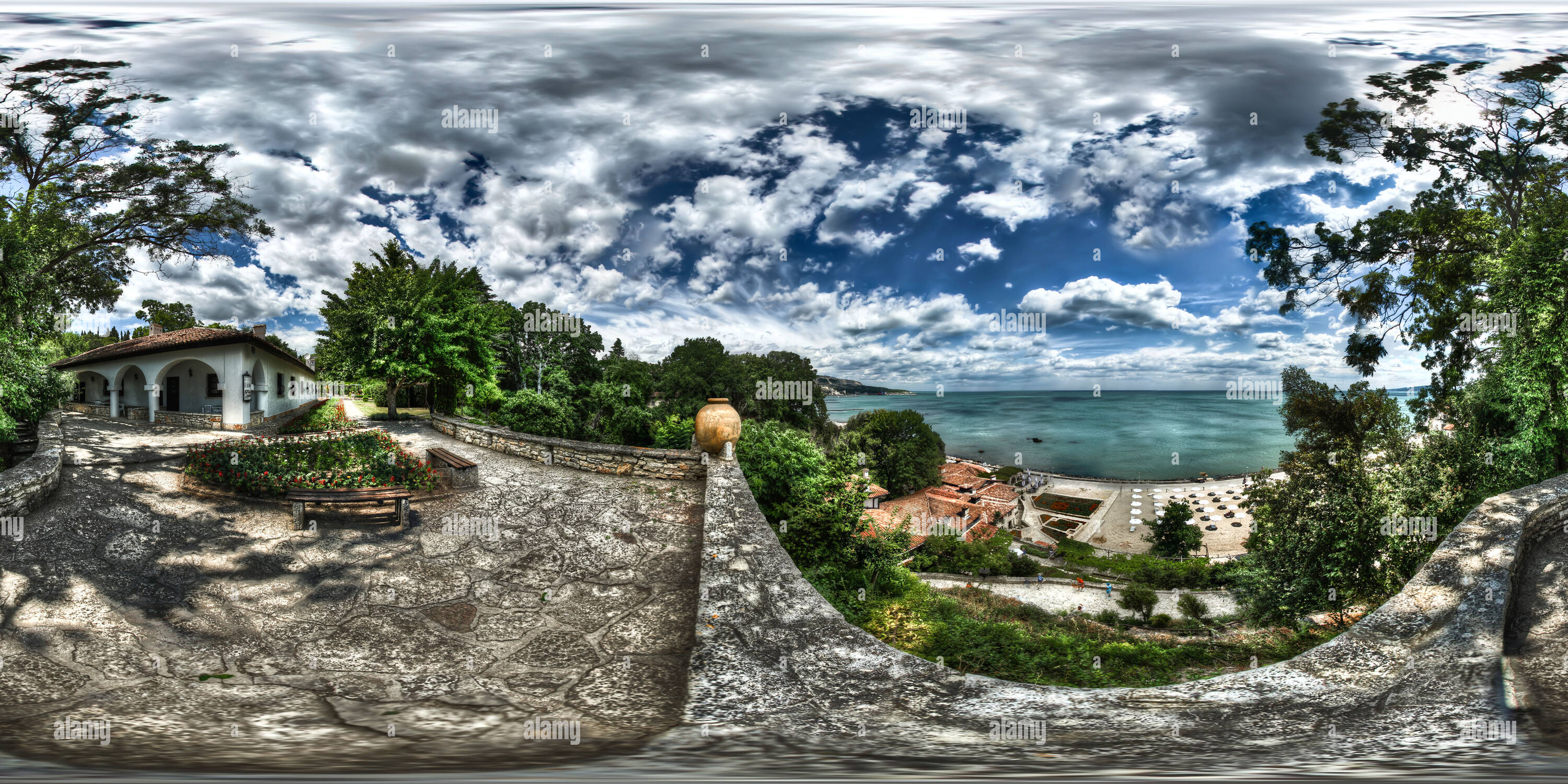360° view of Balchik Garden 2 - Alamy