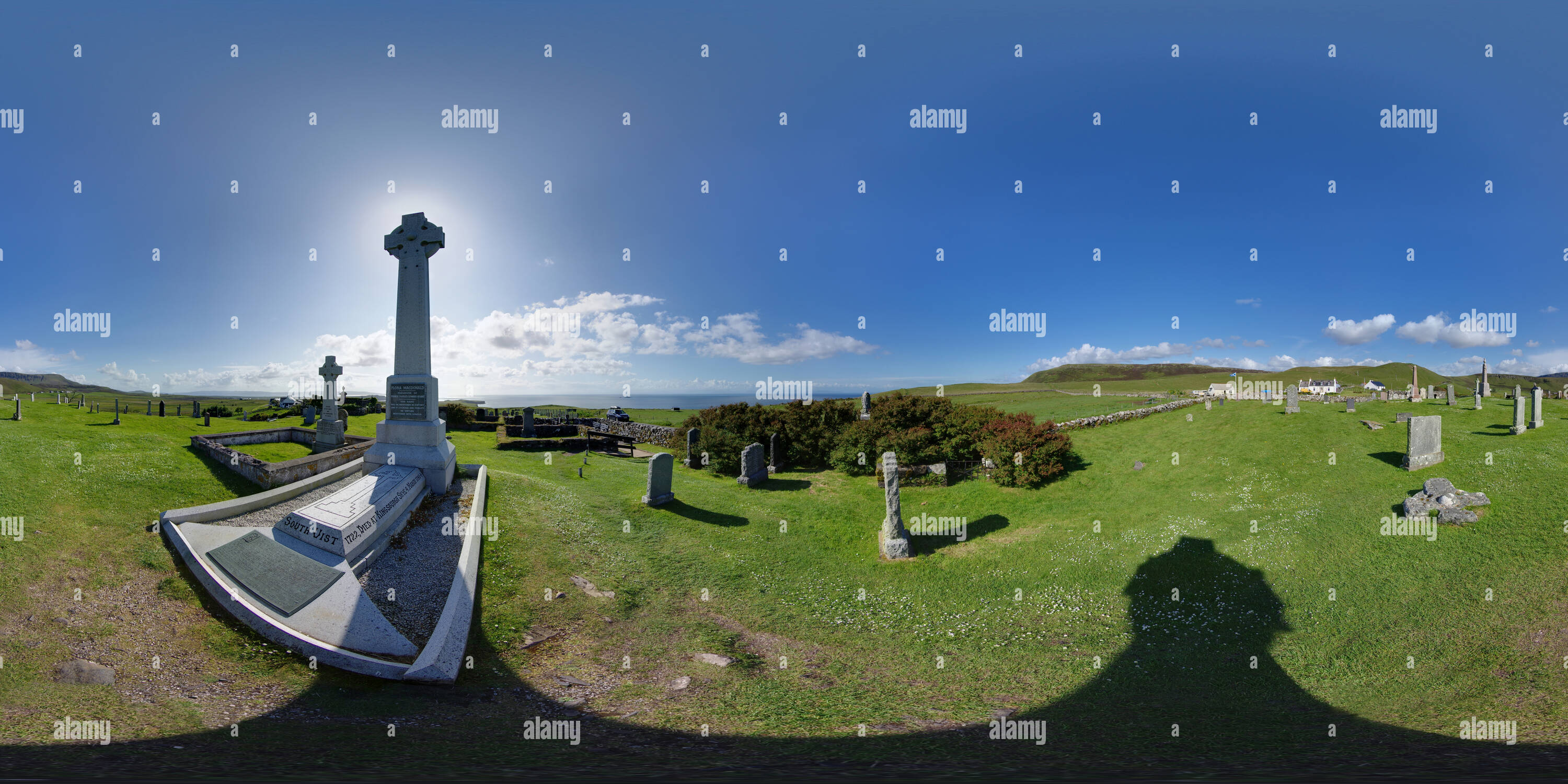 360° view of Flora Macdonald's Memorial , Isle Of Skye - Alamy
